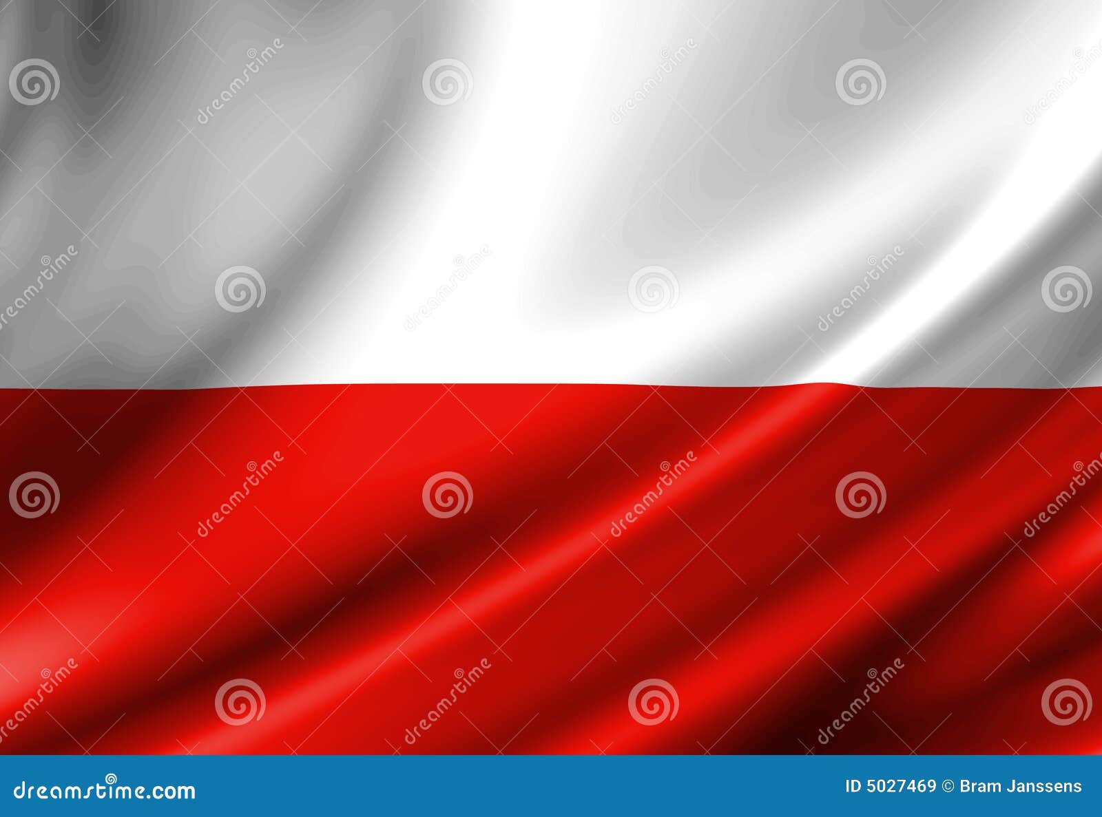 Polish flag stock illustration. Illustration of patriotic - 5027469
