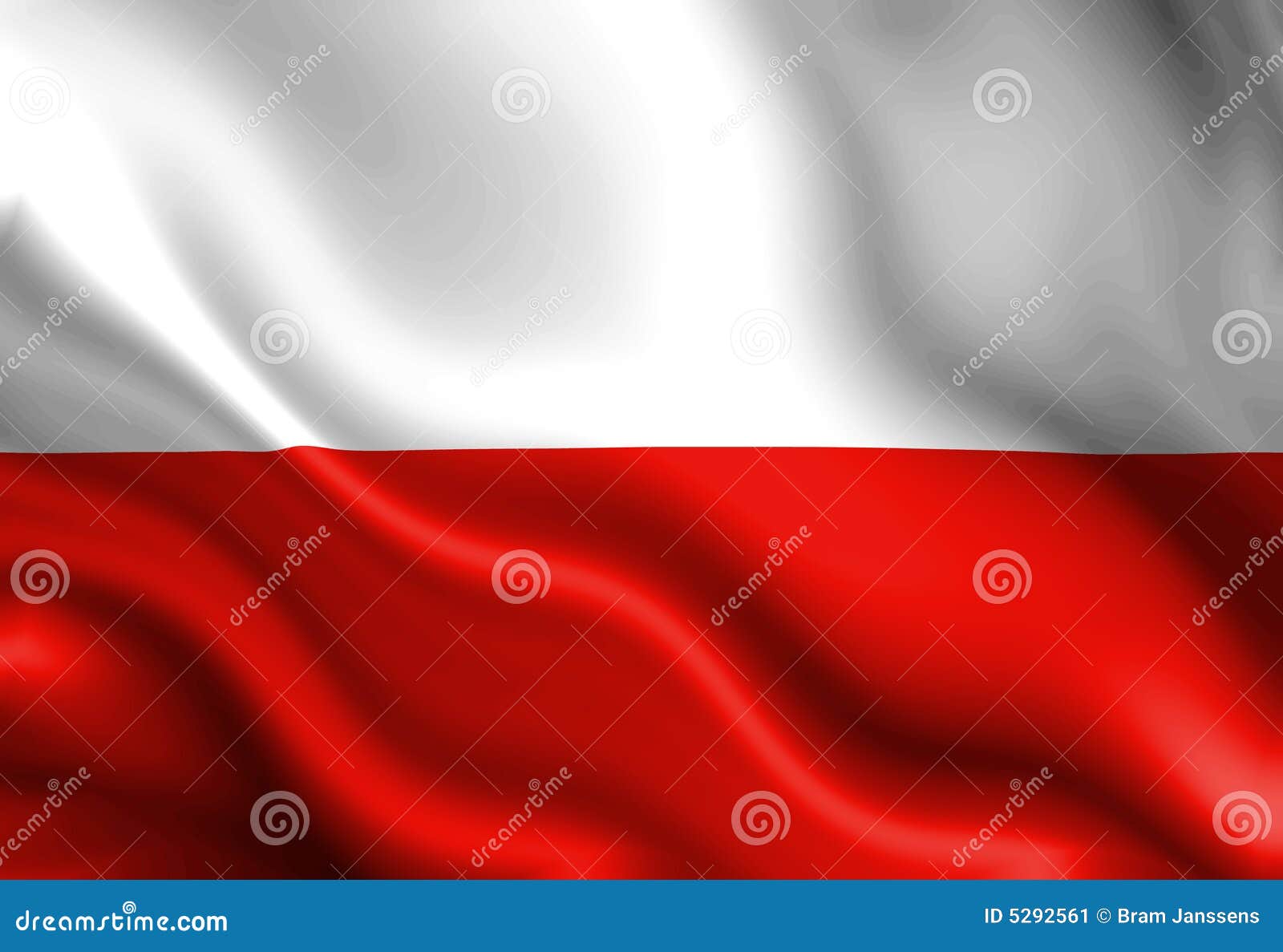 Polish Flag And Little Girl With Balloon Badge. 100 Years Of Polish ...