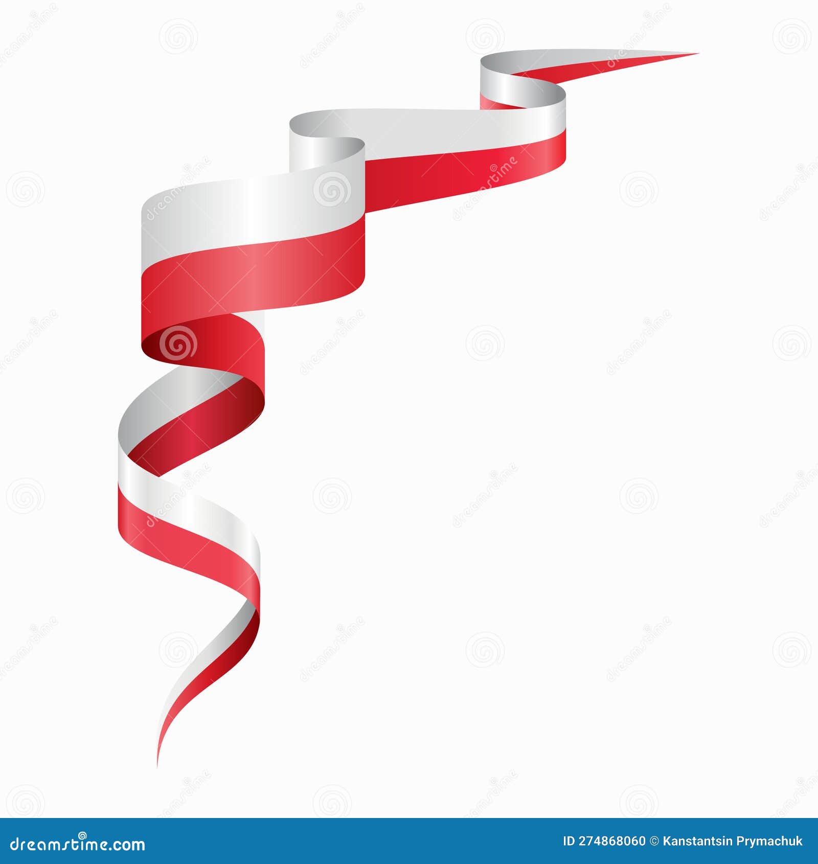 Polish Flag Wavy Abstract Background. Vector Illustration. Stock Vector ...