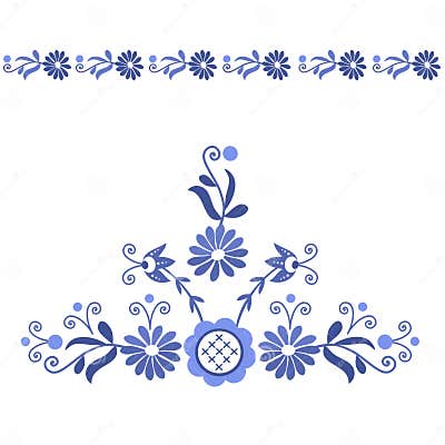 Polish folk pattern stock vector. Illustration of people - 56655672