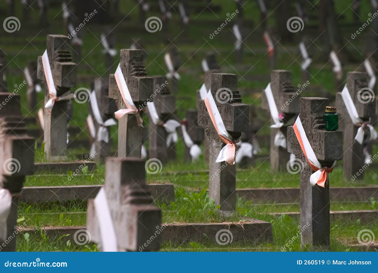 Polish Graves stock image. Image of marker, poland, death - 260519