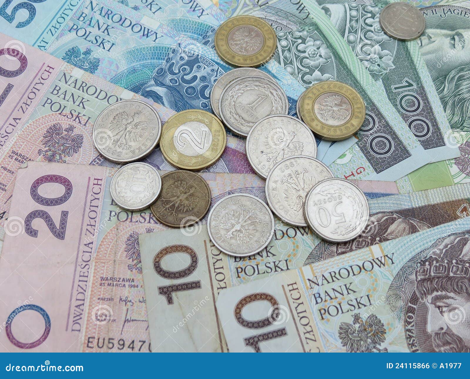 Polish money stock photo. Image of currency, economy - 24115866