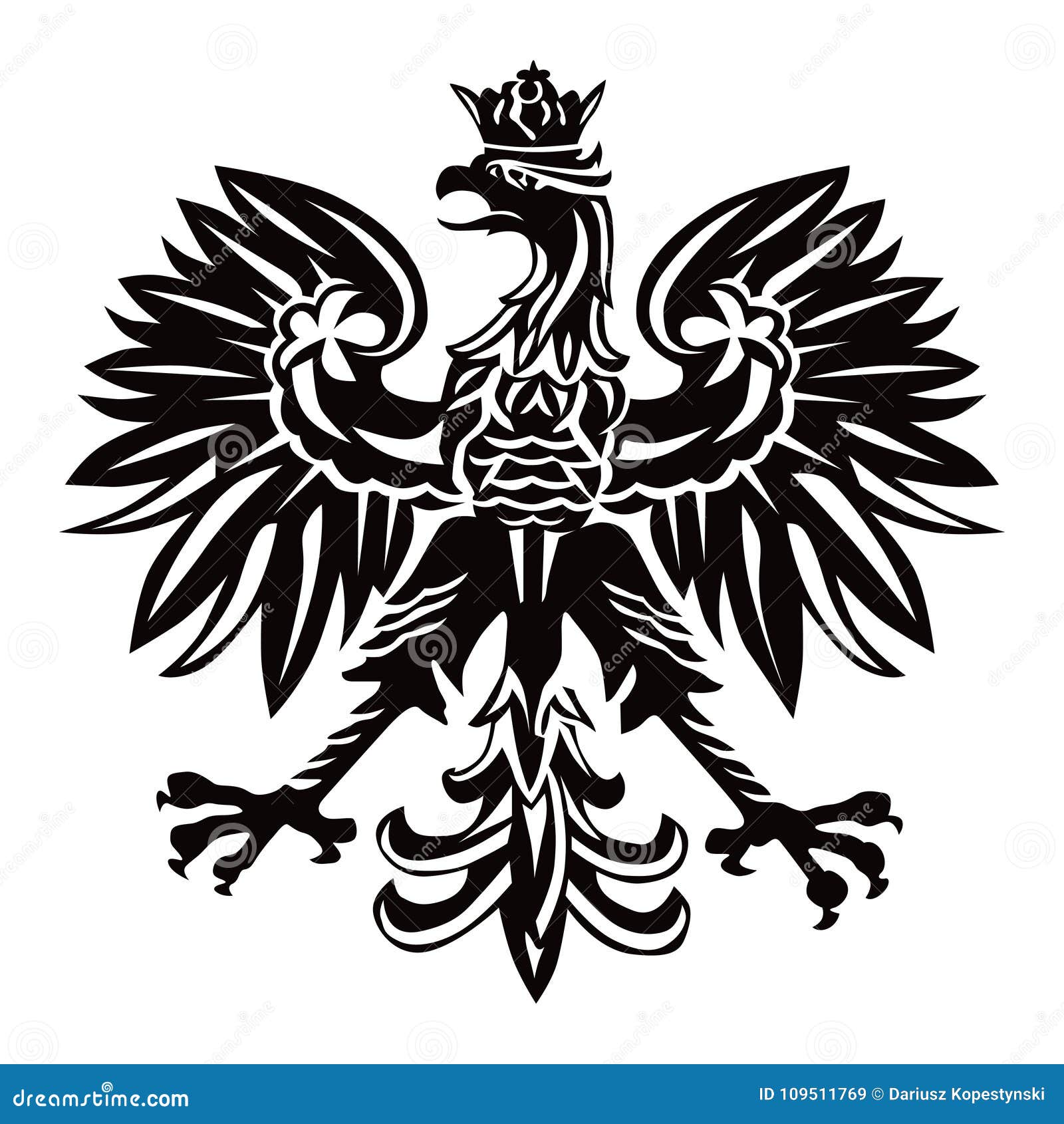 Polish National Emblem Cartoon Vector | CartoonDealer.com #109511769
