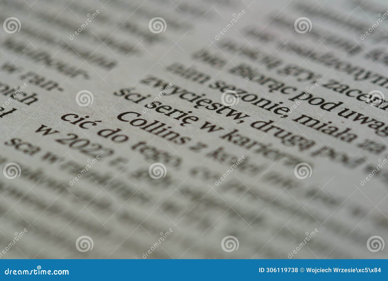 POLISH NEWSPAPER stock photo. Image of country, tradition - 306119738