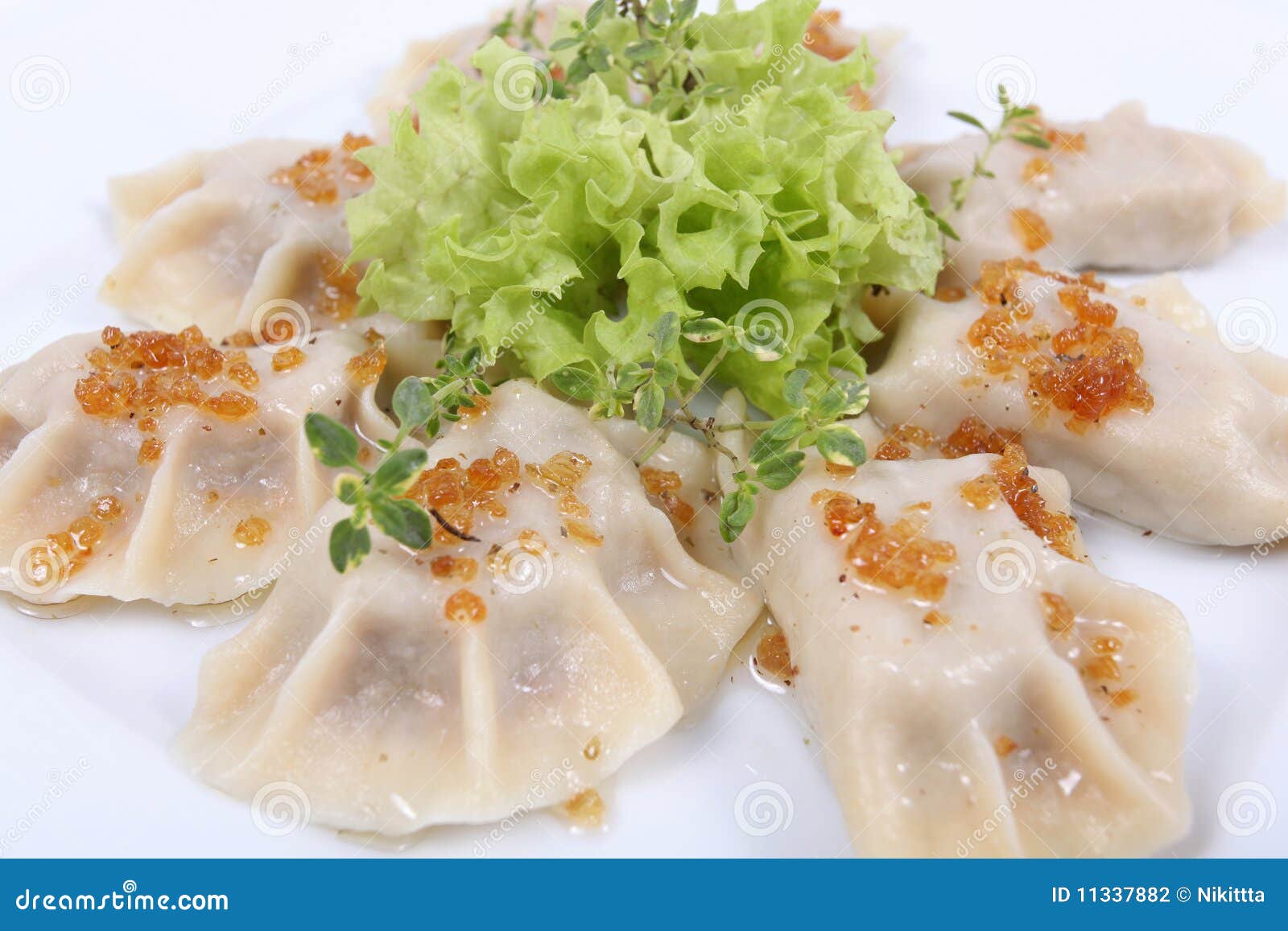 Polish pierogi stock photo. Image of flour, dough, cream - 11337882