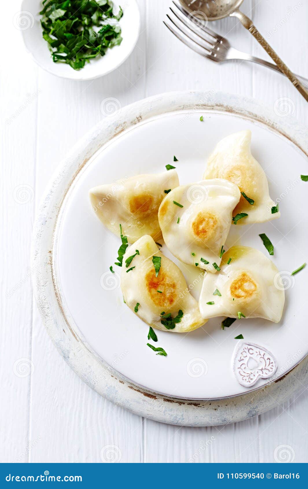 Polish Pierogi with Cabbage and Mushrooms Stock Photo - Image of ...