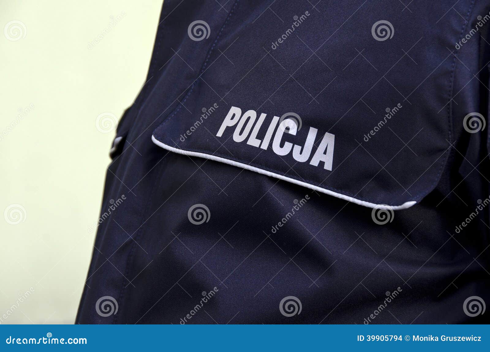 Polish Police sign stock photo. Image of officer, protect - 39905794