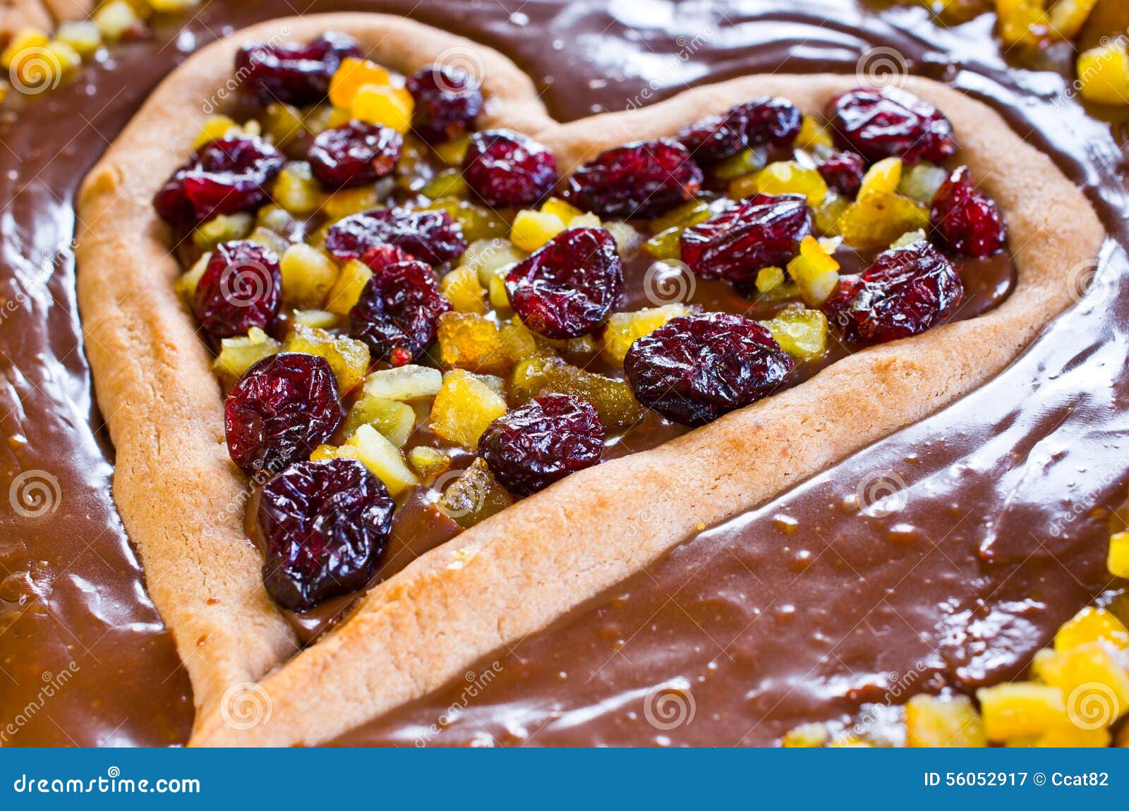 Polish Traditional Mazurek Cake Stock Image - Image of chocolate ...