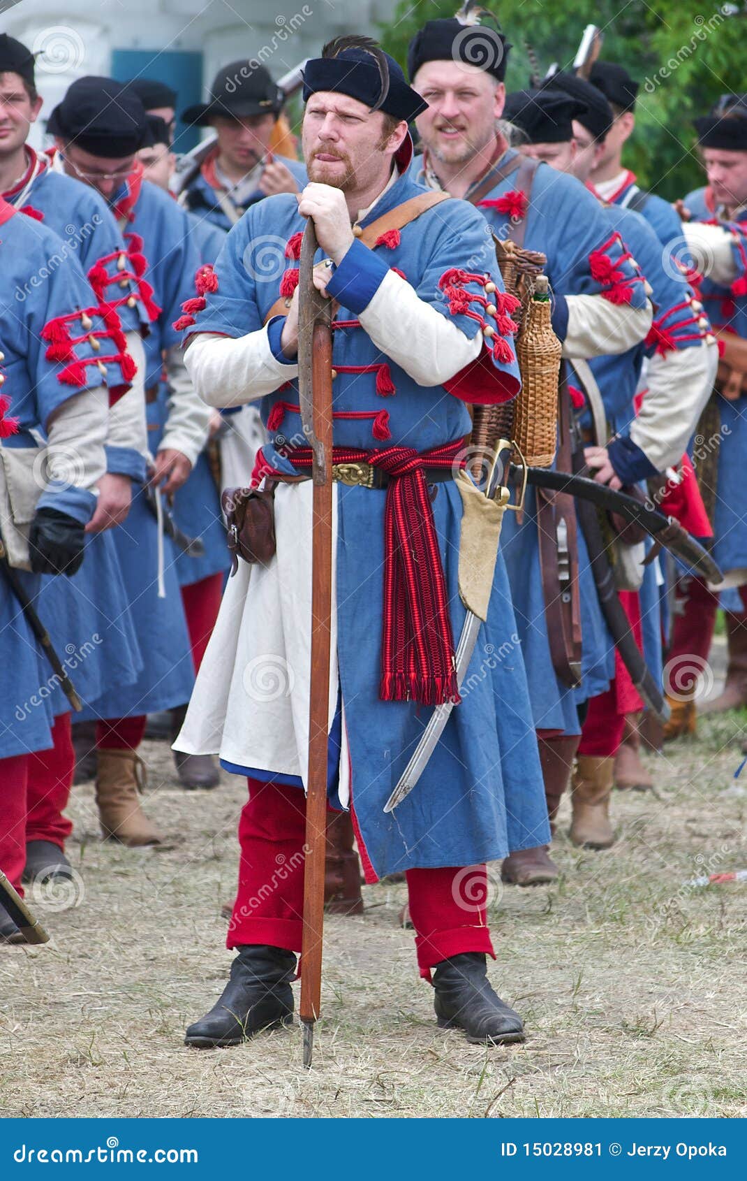Polish walker editorial photo. Image of coat, ages, history - 15028981