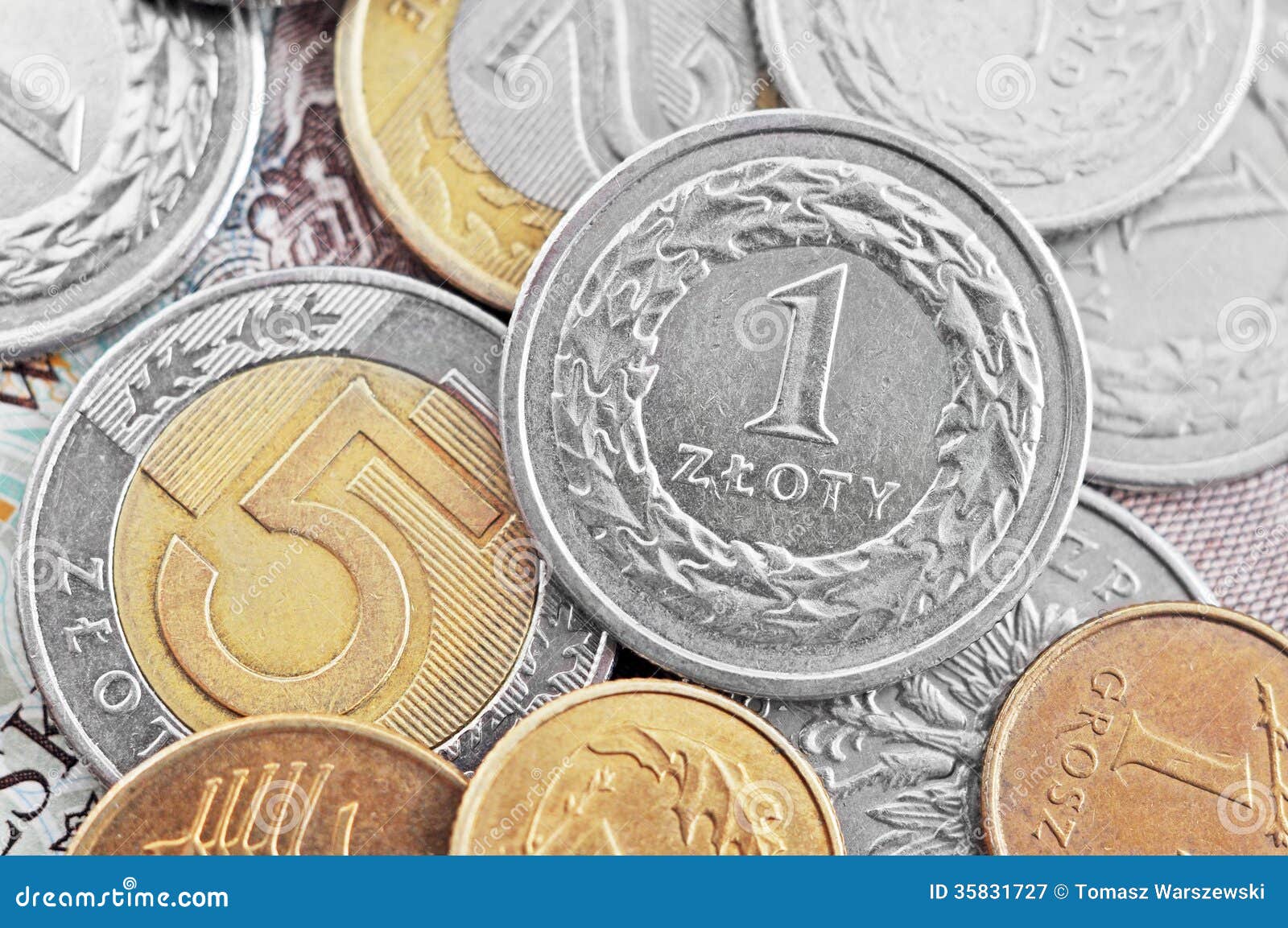 Polish zloty stock image. Image of currency, investments - 35831727