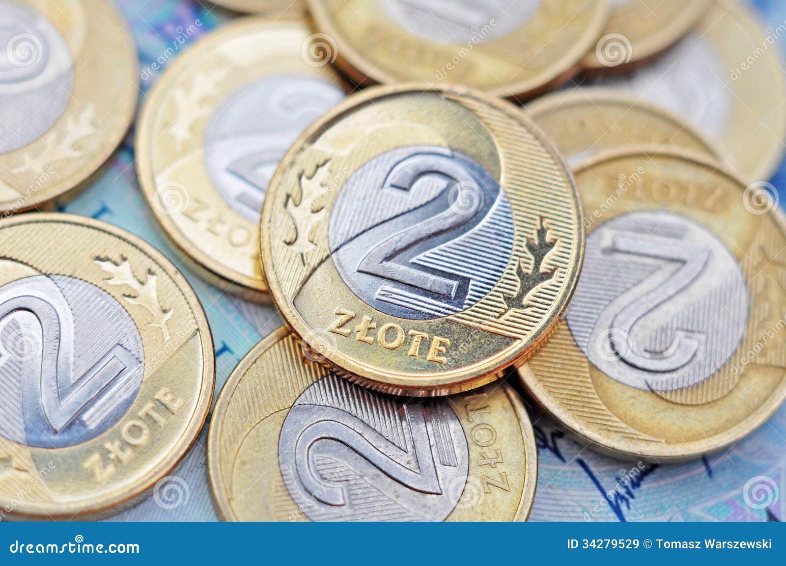 Polish zloty stock image. Image of april, administration - 34279529