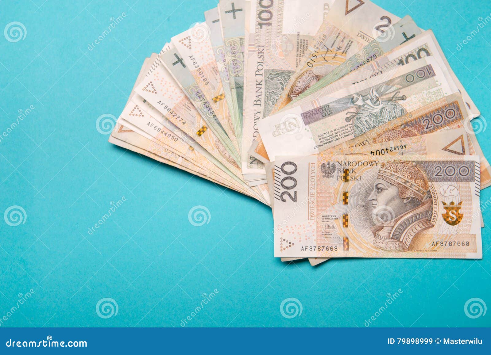 Polish Zloty in Notes and Coins Stock Image - Image of payment, loan ...