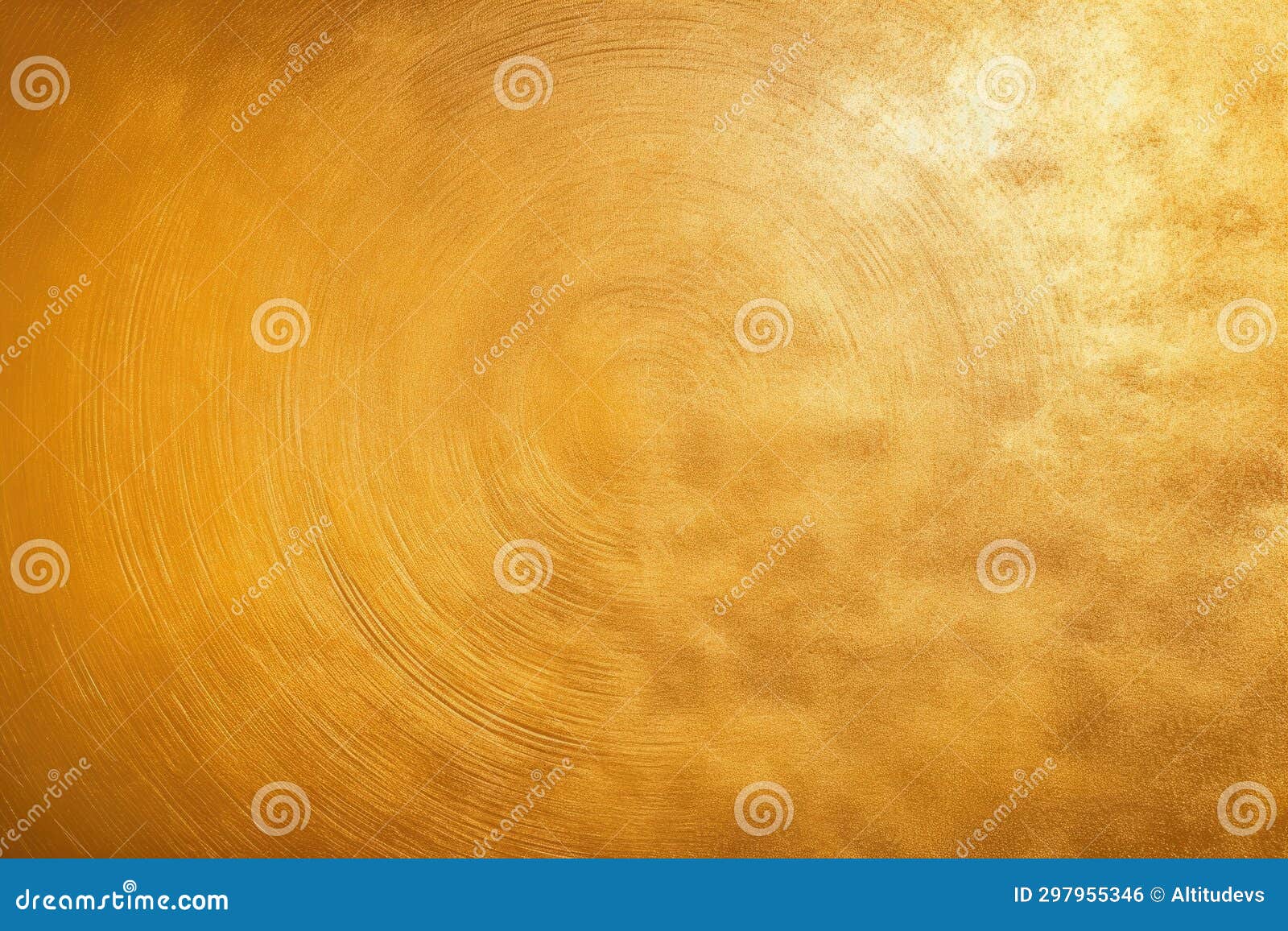 Polished Brass Surface Under Diffuse Light Stock Illustration ...