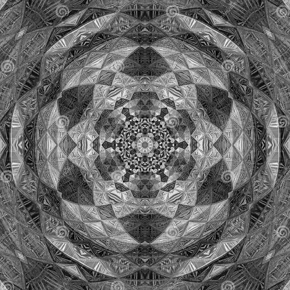 Polished Chrome Abstract Art Background Stock Illustration ...