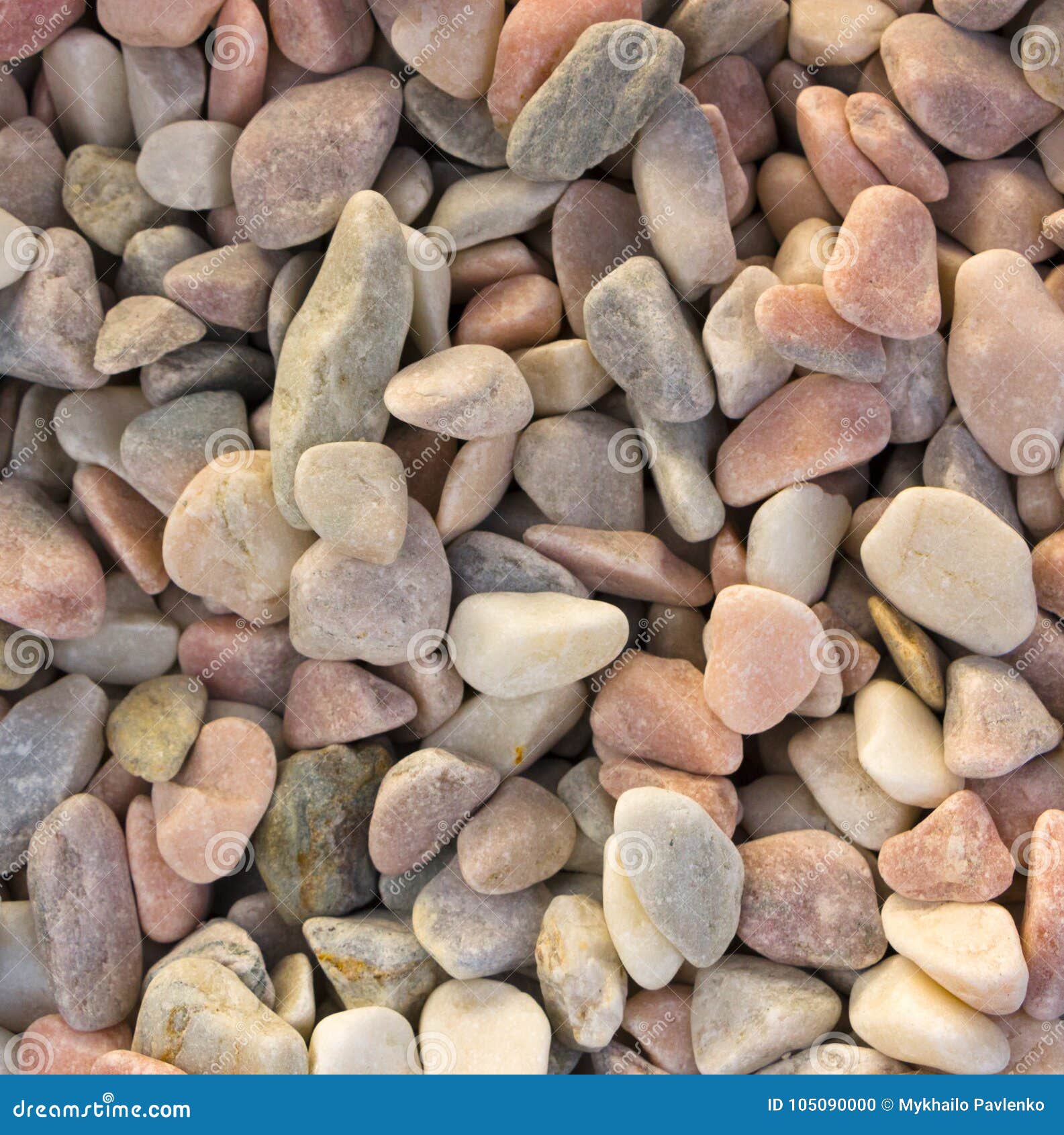 Polished Colored Marble Pebbles and Semi-precious Stones Background ...
