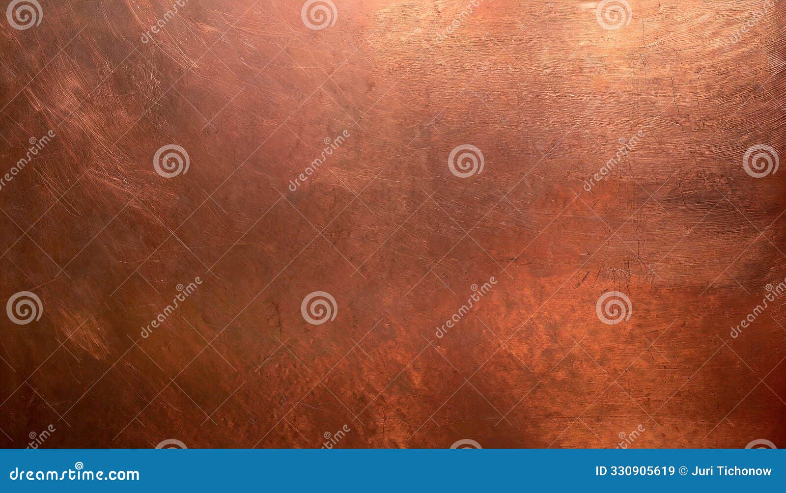 A Polished Copper Texture Background with an Abstract Design, Featuring ...