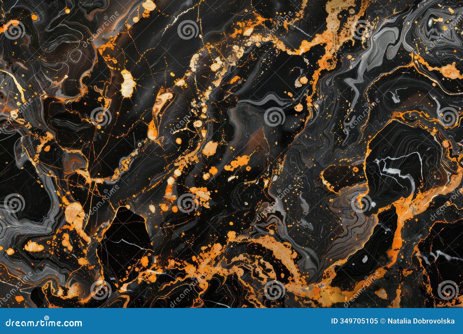 Polished Marble Texture Background with Subtle Veining, Close-up View ...