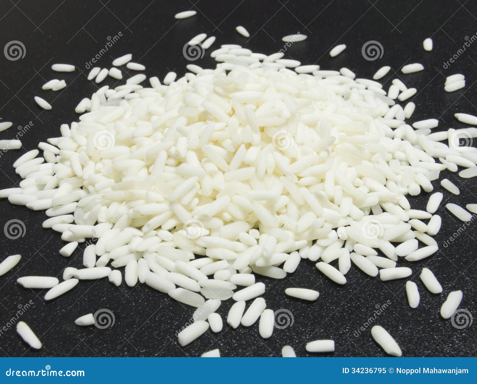 Polished Rice stock image. Image of group, food, pile - 34236795