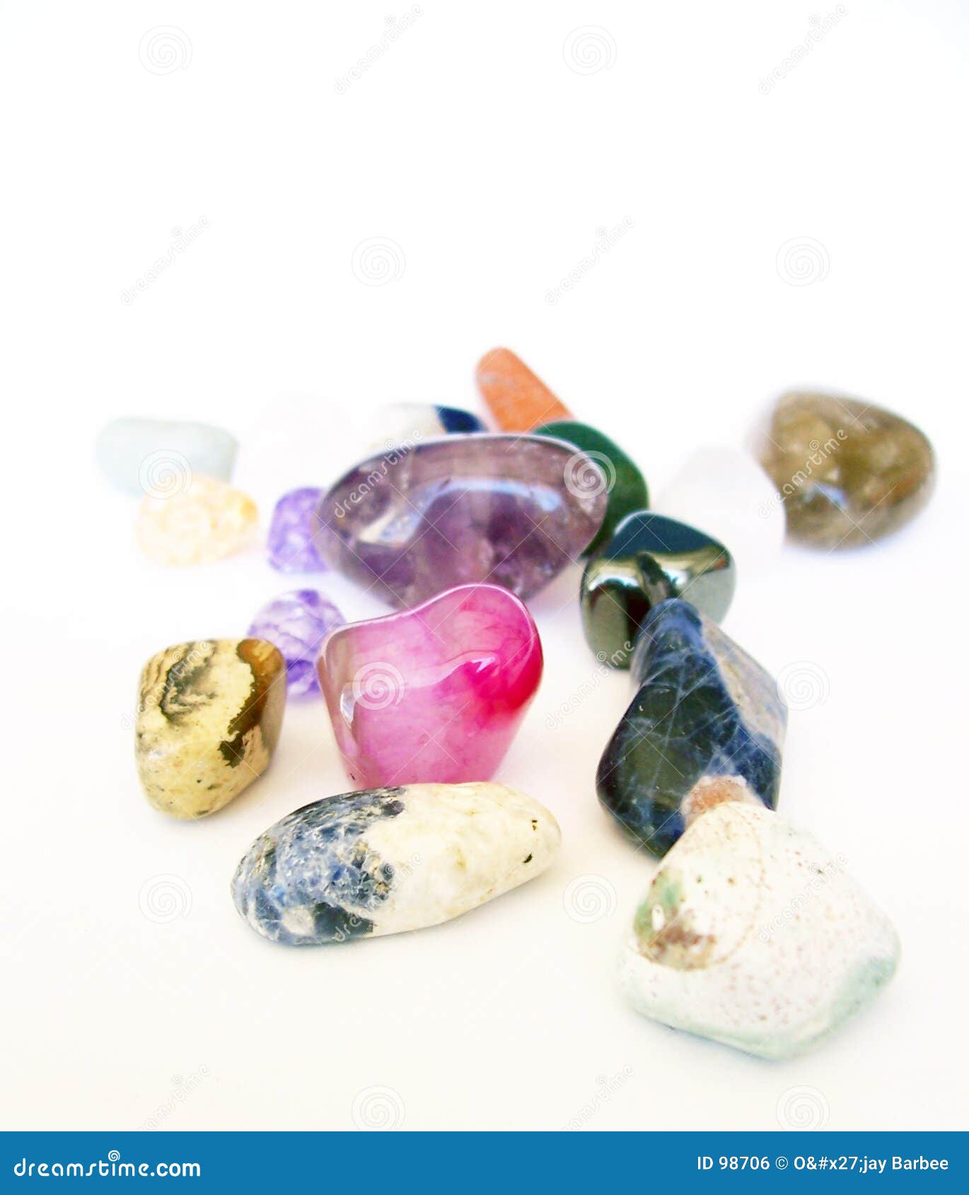 Polished Rocks or Stones stock photo. Image of polished - 98706