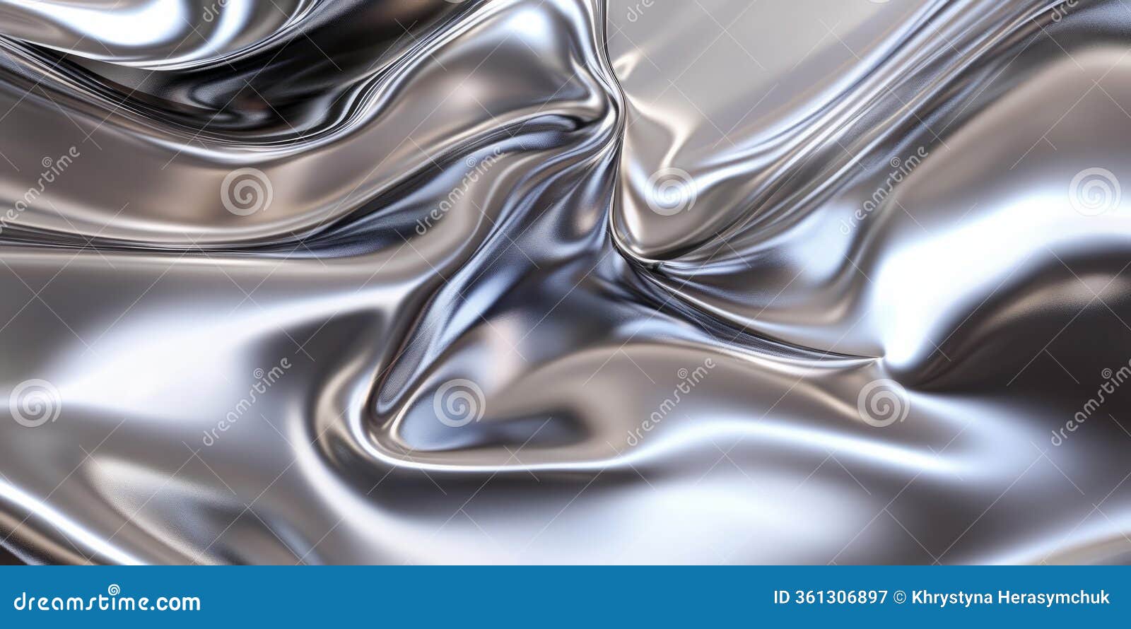 Polished Silver Metal Texture with a Seamless Reflective Surface, Soft ...