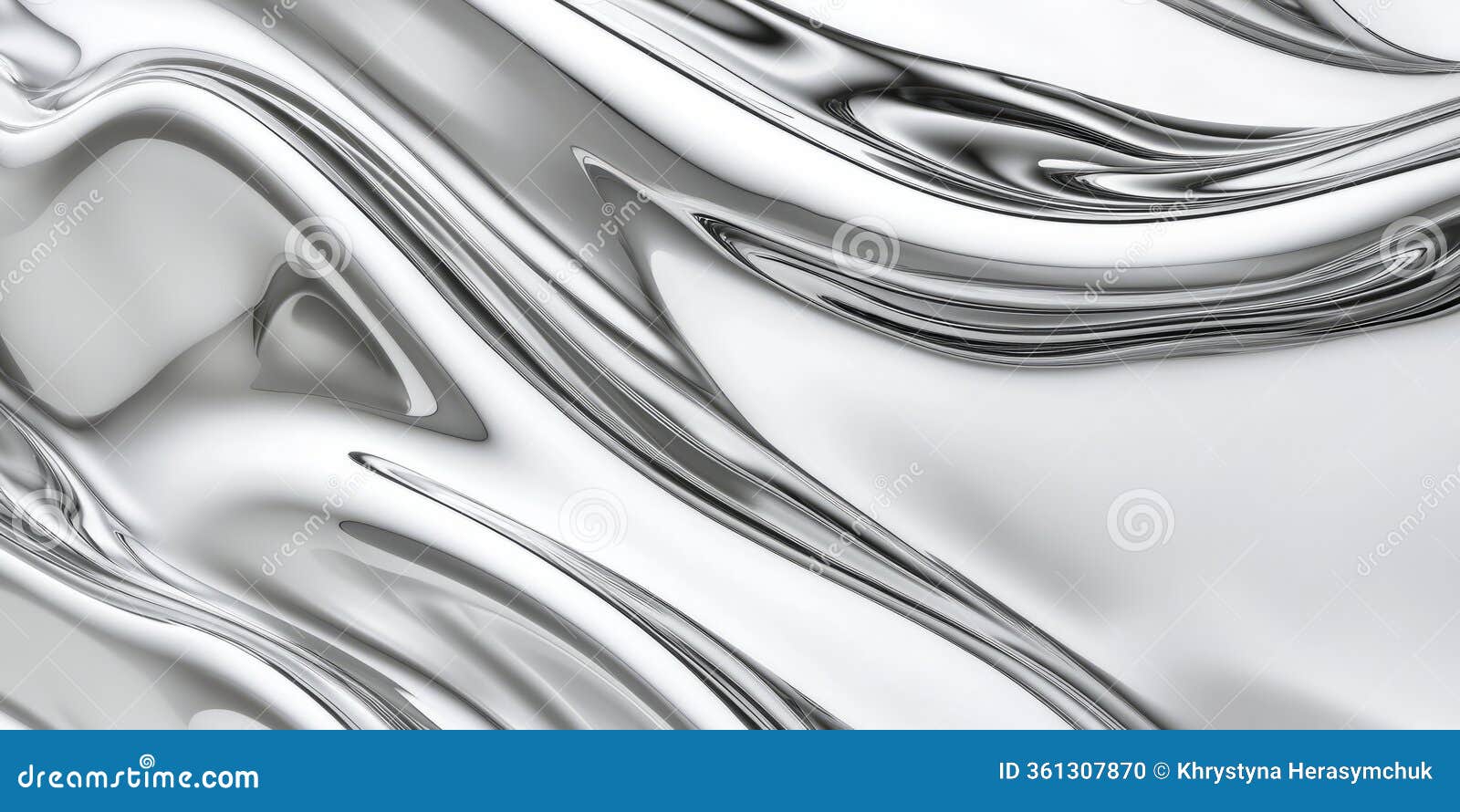 Polished Silver Metal Texture with a Seamless Reflective Surface, Soft ...