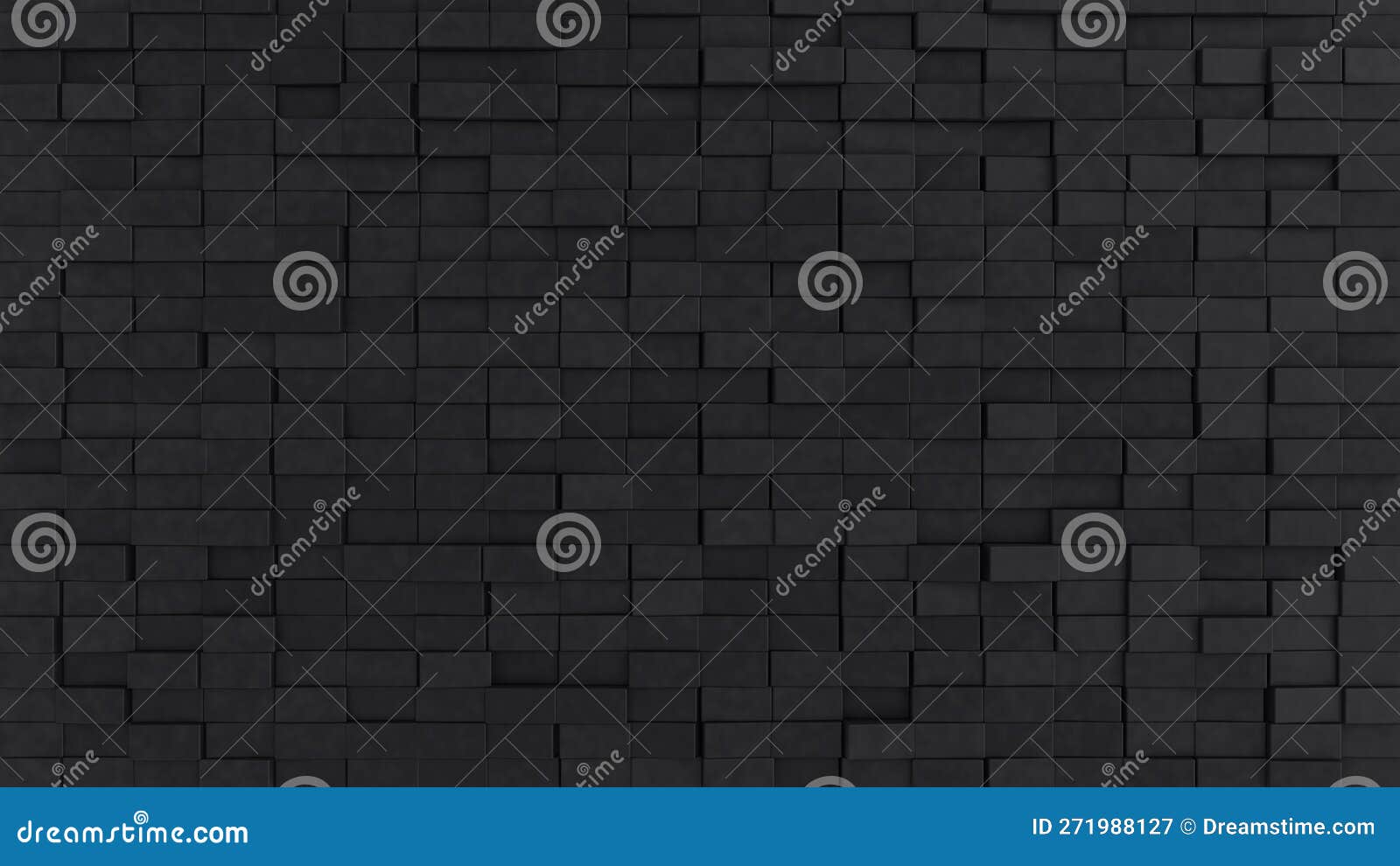 Polished Simple 3d Render Tiles Arranged To Create A Futuristic Wall ...