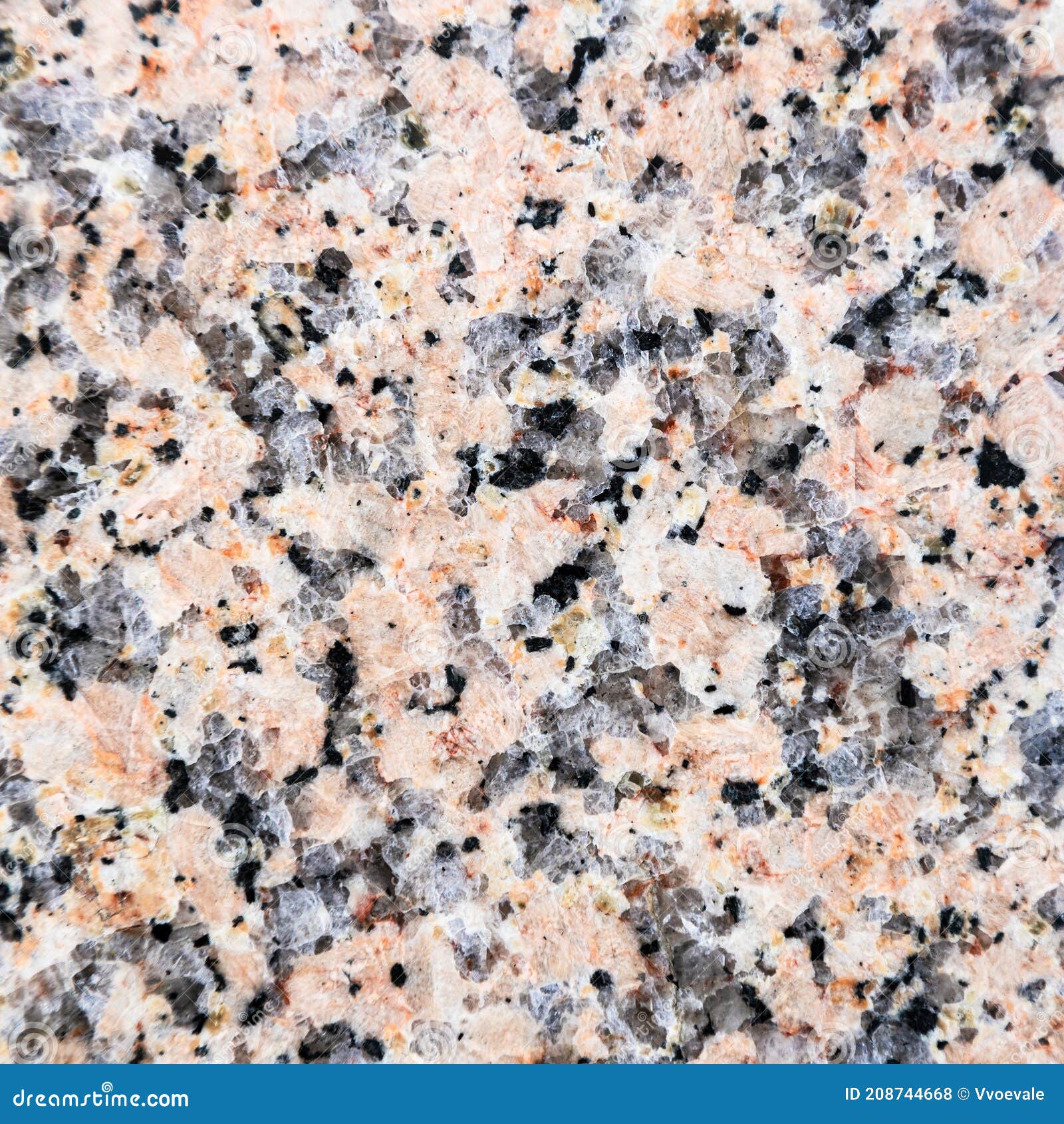 Polished Slab of Natural Pink Granite Stock Photo - Image of background ...