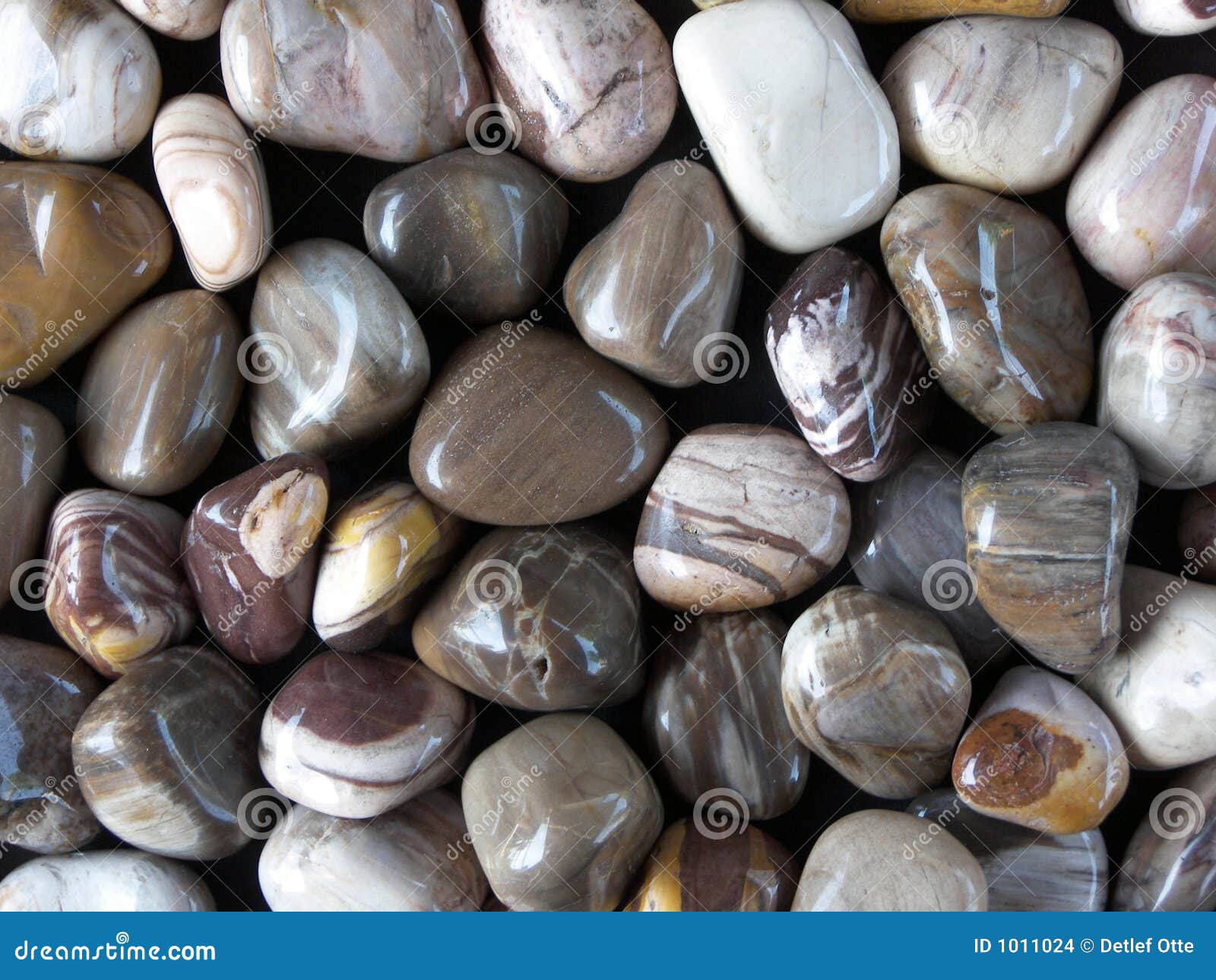 Polished stones stock photo. Image of closeup, pebbles - 1011024