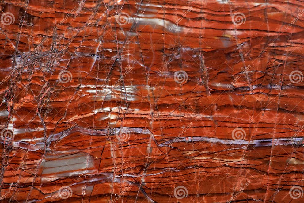 The Polished Surface of a Radiolarite Rock Stock Photo - Image of ...