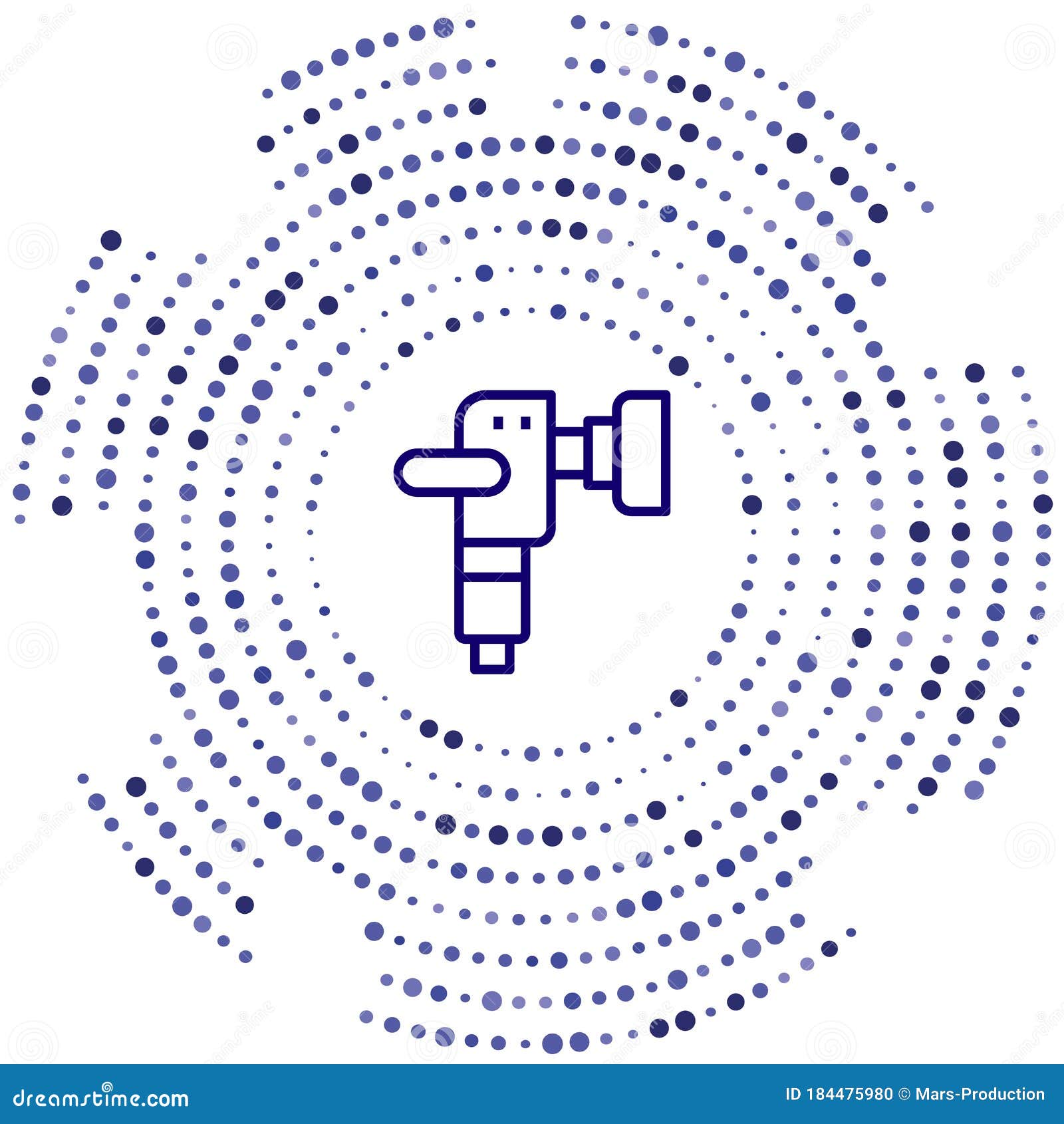 Polisher Vector Icon. Polisher Editable Stroke. Polisher Linear Symbol ...