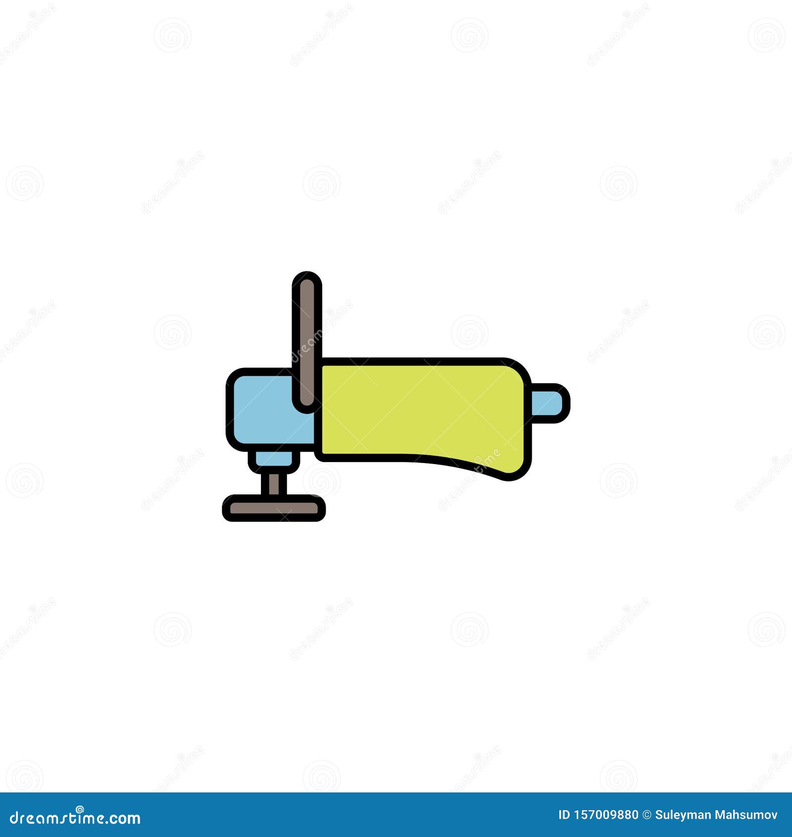 Polisher Vector Icon Sign Symbol Stock Illustration - Illustration of ...