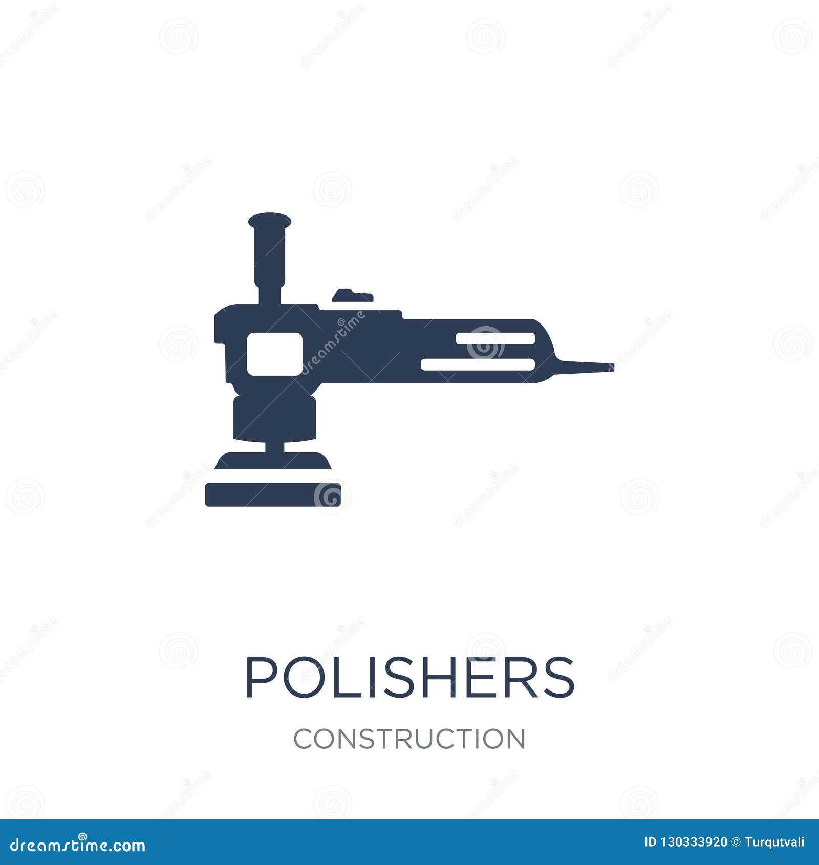 Polishers Icon. Trendy Flat Vector Polishers Icon On White Background ...