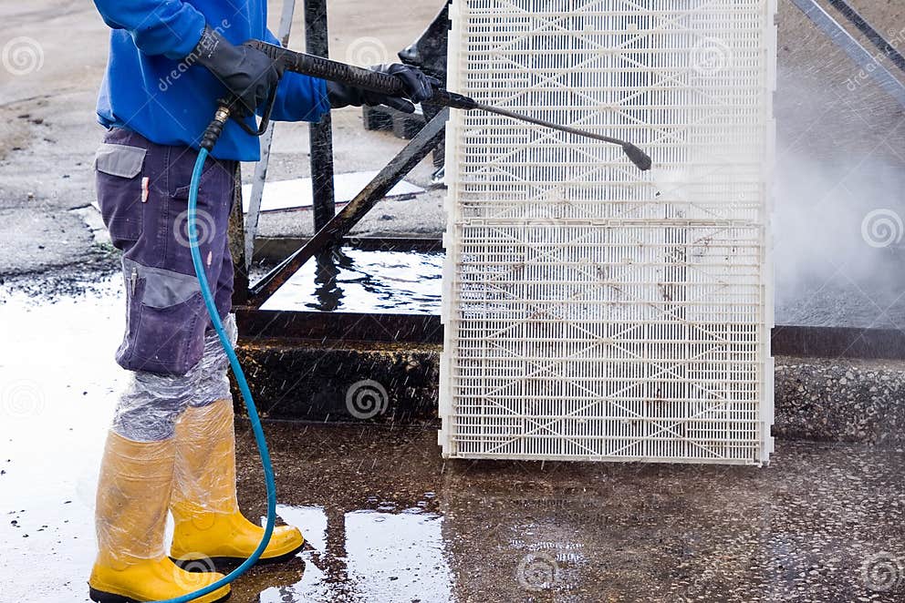 Polishing stock photo. Image of yard, water, cleaning - 13073578