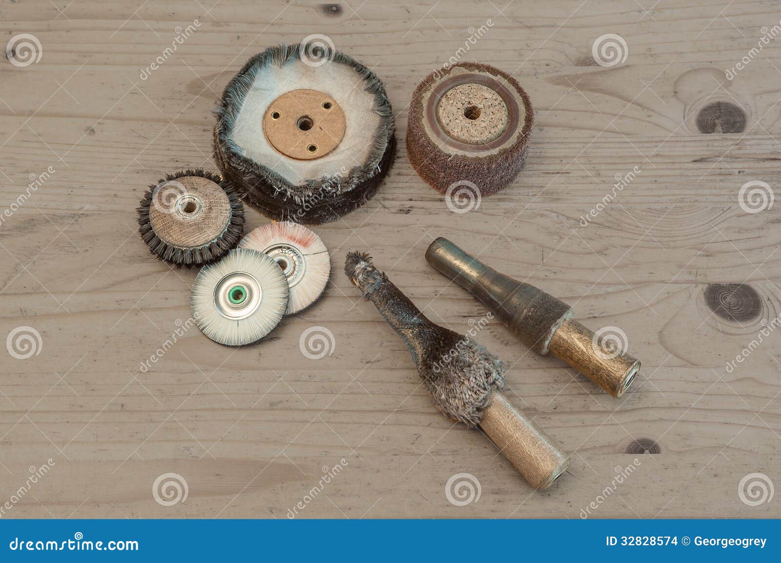 Polishing tools stock photo. Image of arrangement, tools - 32828574
