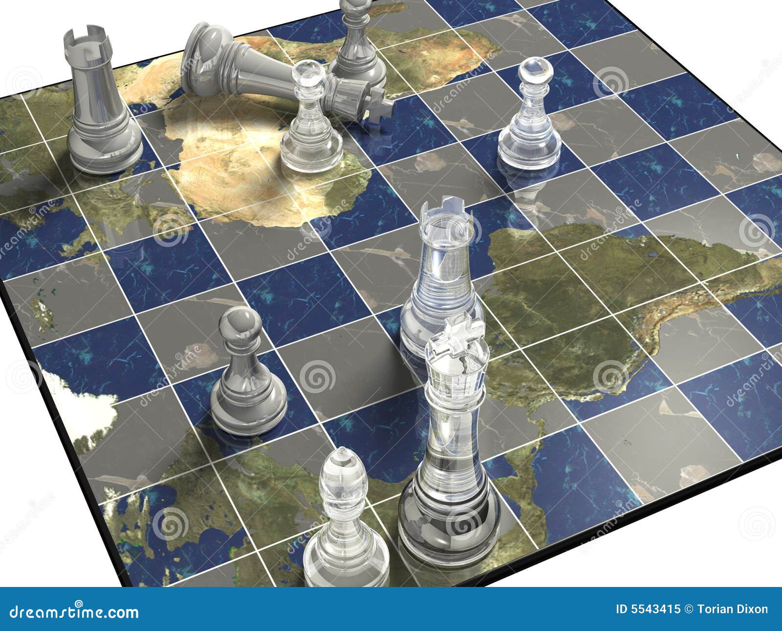 Political Chess stock illustration. Illustration of plan - 5543415