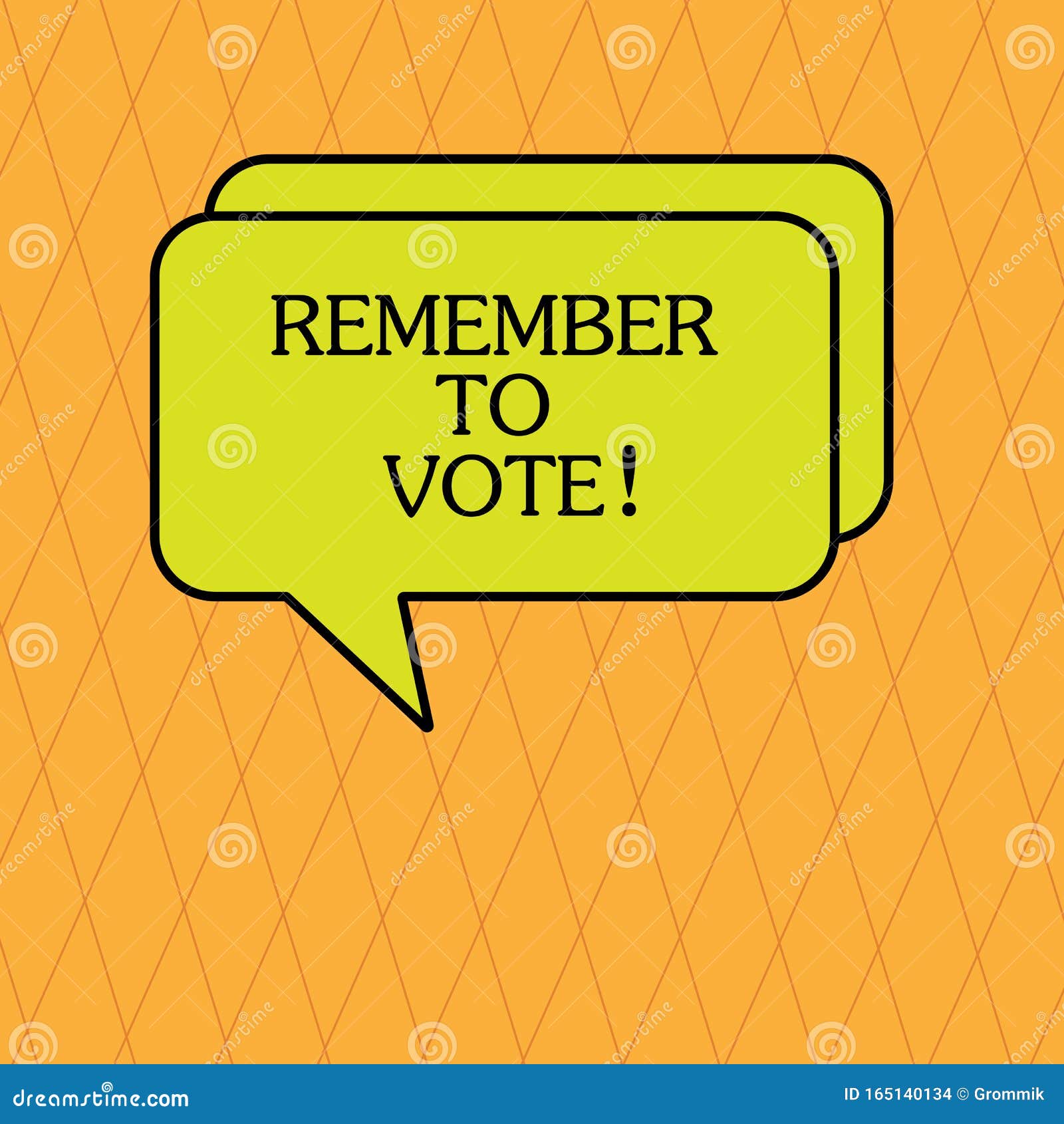 Political Concept. Frame with Text REMEMBER TO VOTE Stock Vector ... Political Concept. Frame with Text REMEMBER TO VOTE Stock Vector ...