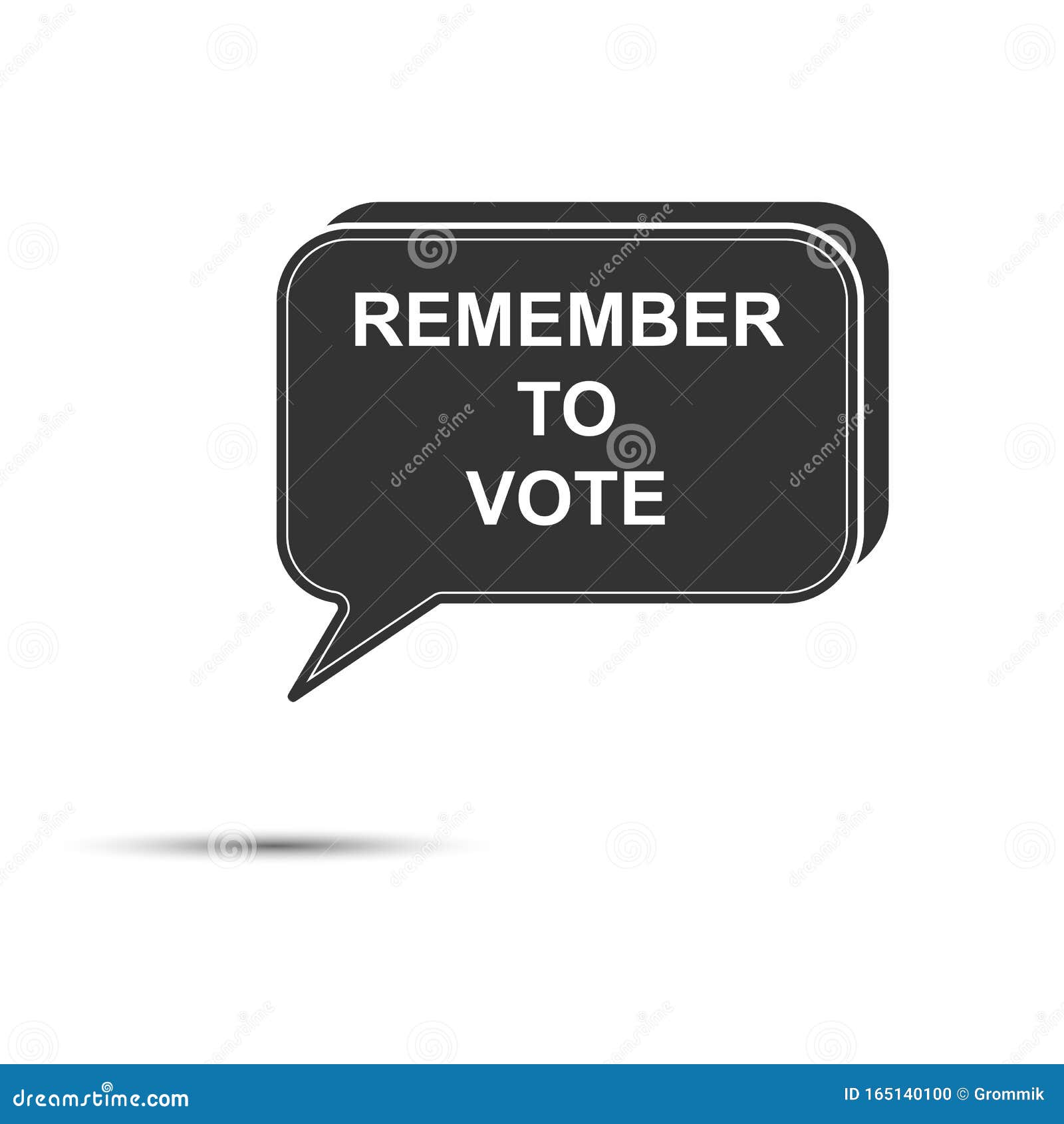 Political Concept. Frame with Text REMEMBER TO VOTE Stock Vector ... Political Concept. Frame with Text REMEMBER TO VOTE Stock Vector ...