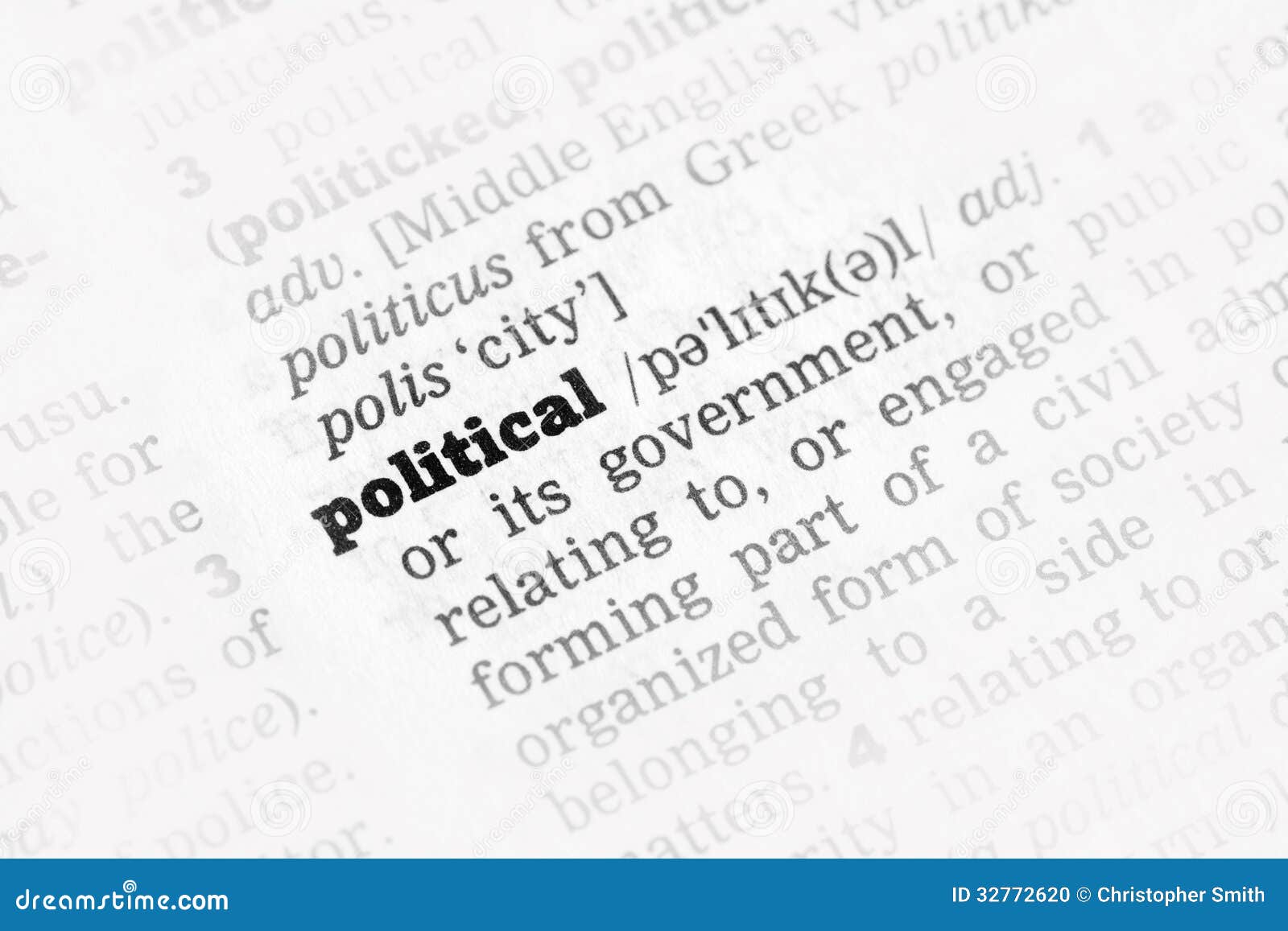 Political Dictionary Definition Stock Photo - Image of word, dictionary ...