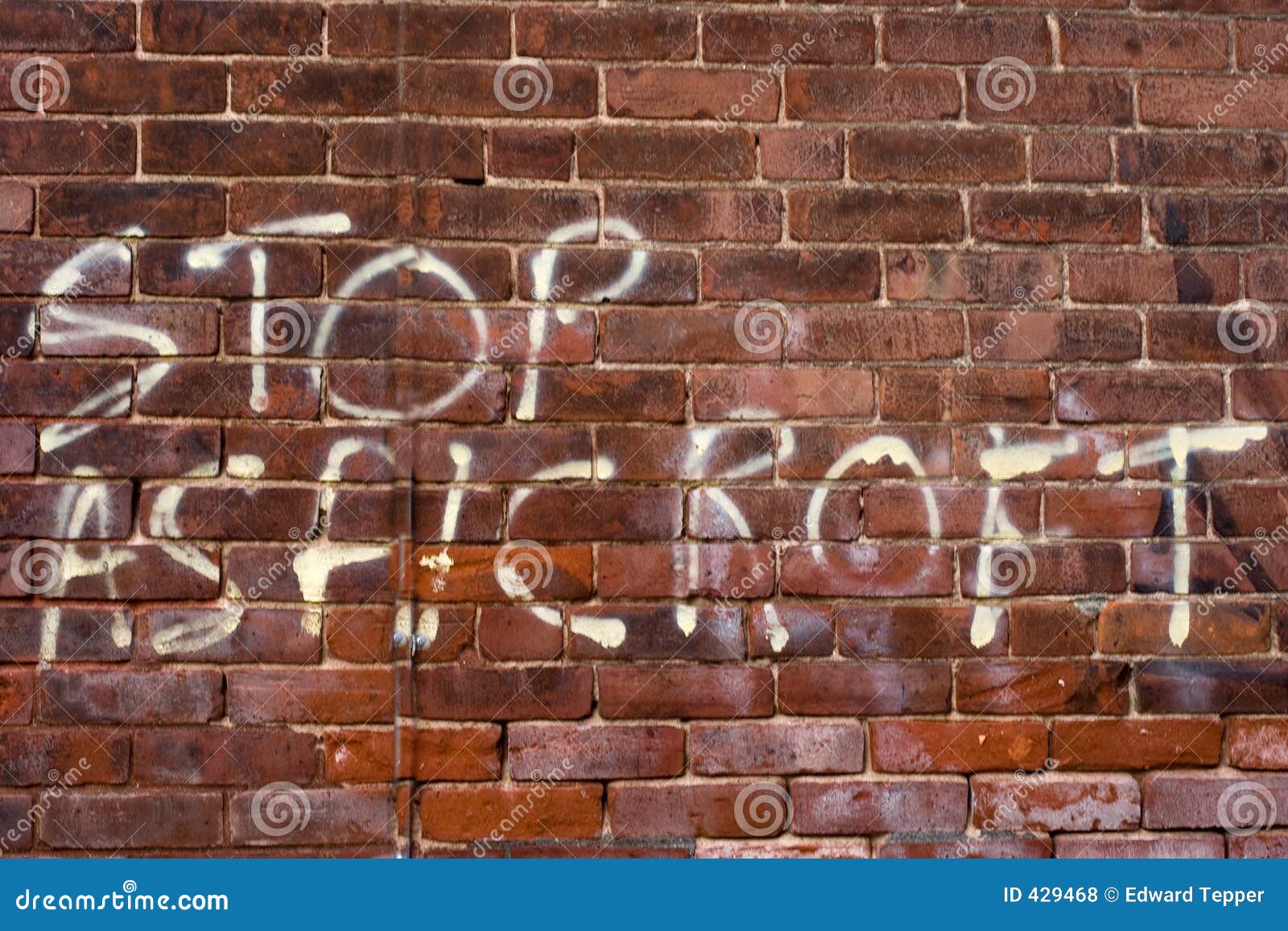 Political Graffiti stock photo. Image of change, brick - 429468