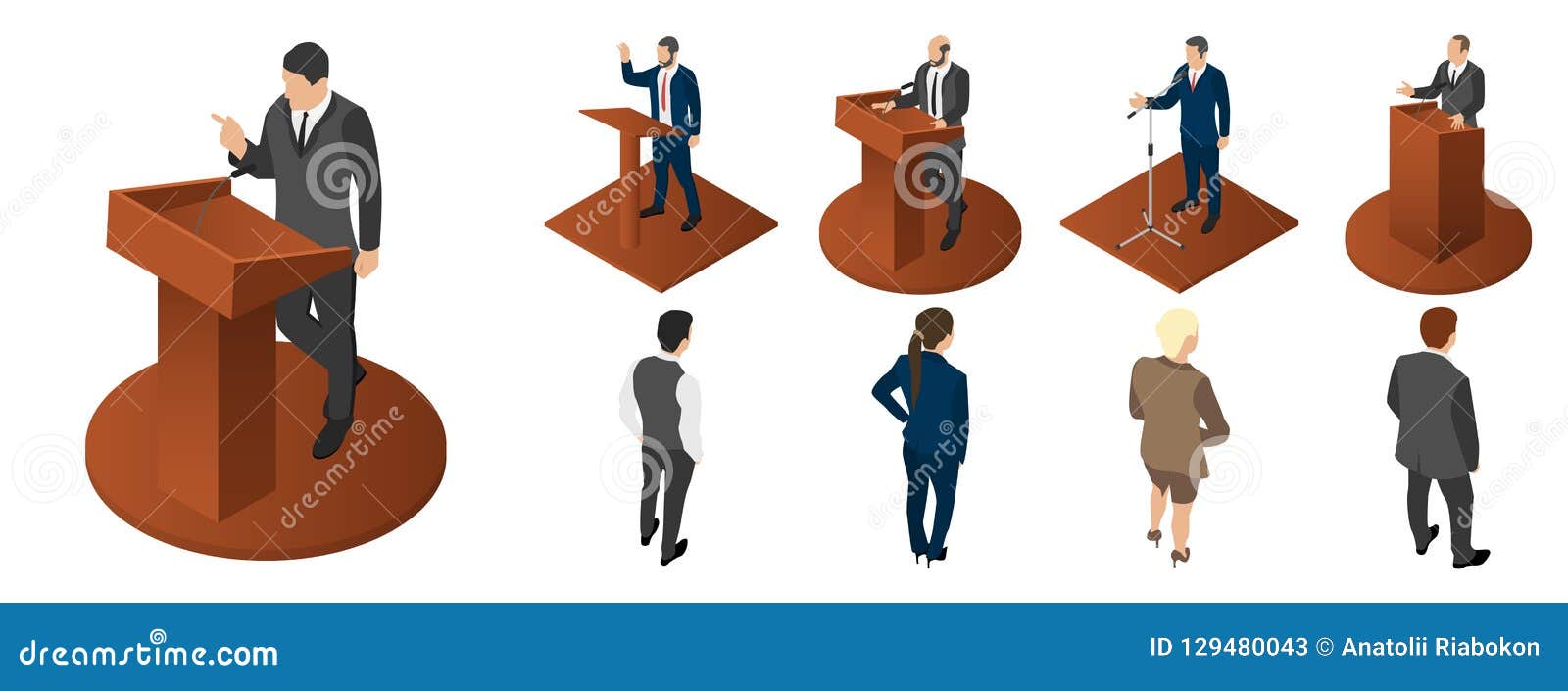 Political Meeting Icon Set, Isometric Style Stock Vector - Illustration ... Political Meeting Icon Set, Isometric Style Stock Vector - Illustration ...