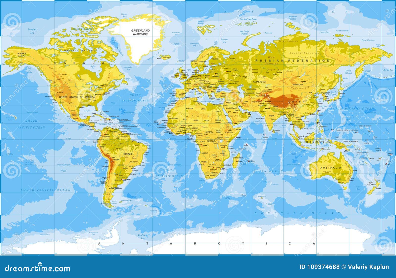 Political Topographic Stock Illustrations – 2,626 Political Topographic ...
