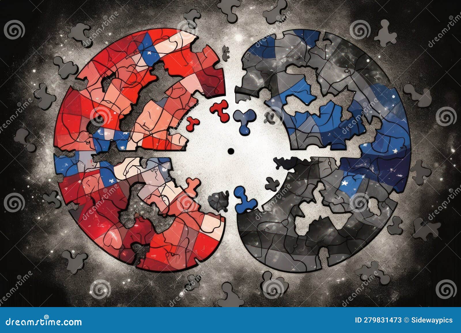 Political Polarization Word Cloud. Key Concepts, Ideas, And Topics ...