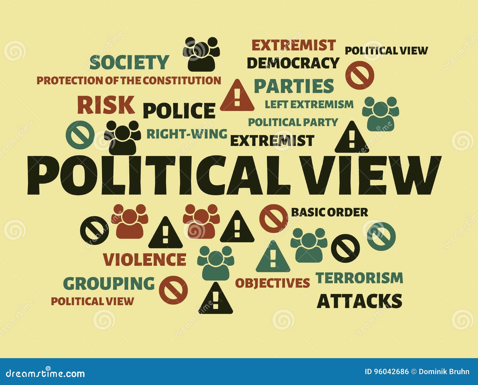Political View On White Paper Stock Photo | CartoonDealer.com #354594582