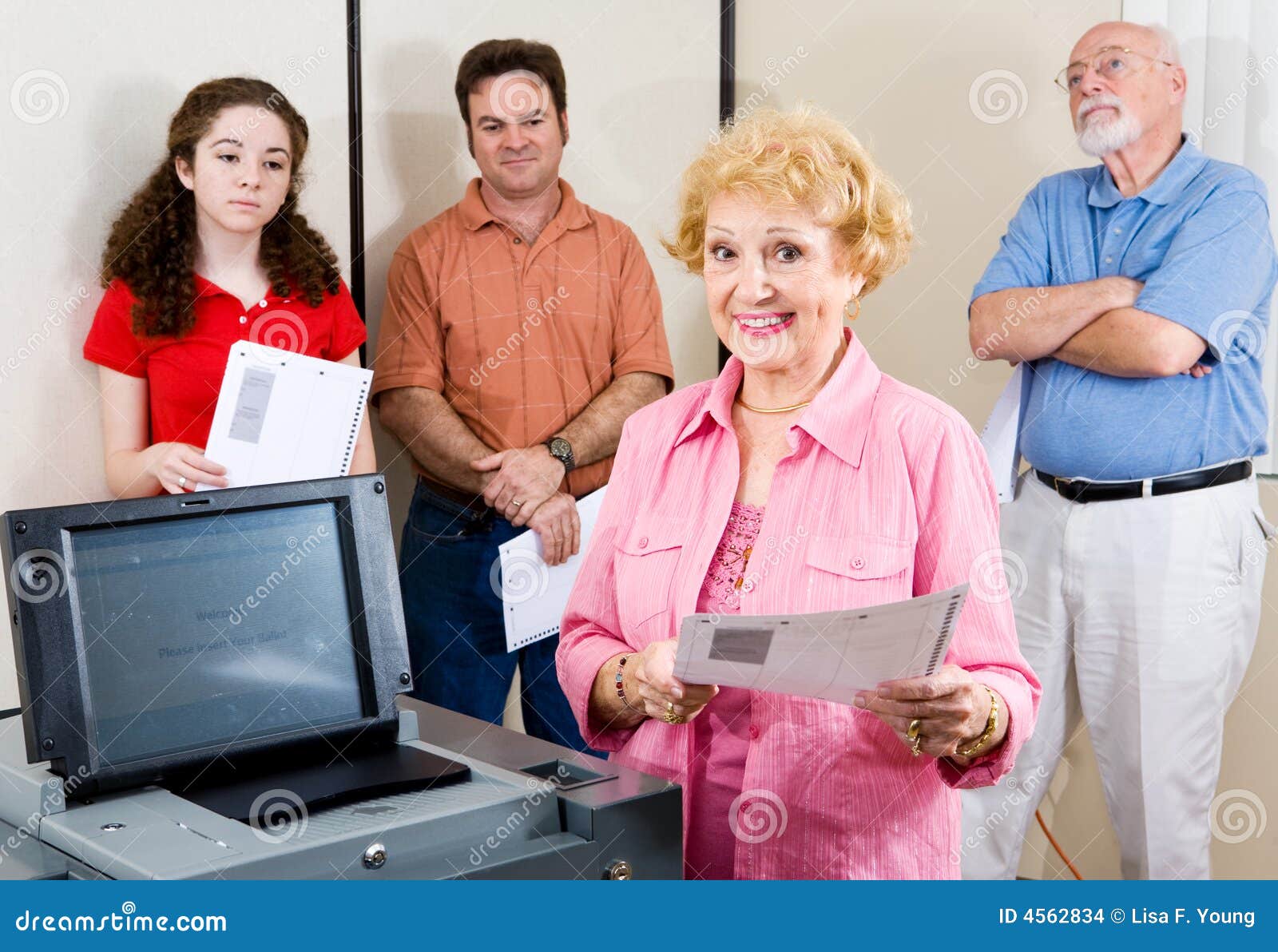 Politically Active Senior stock photo. Image of person - 4562834