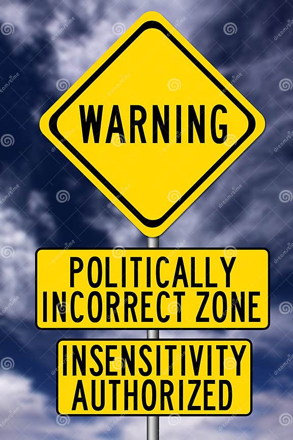 Politically incorrect stock illustration. Illustration of hate - 61040931