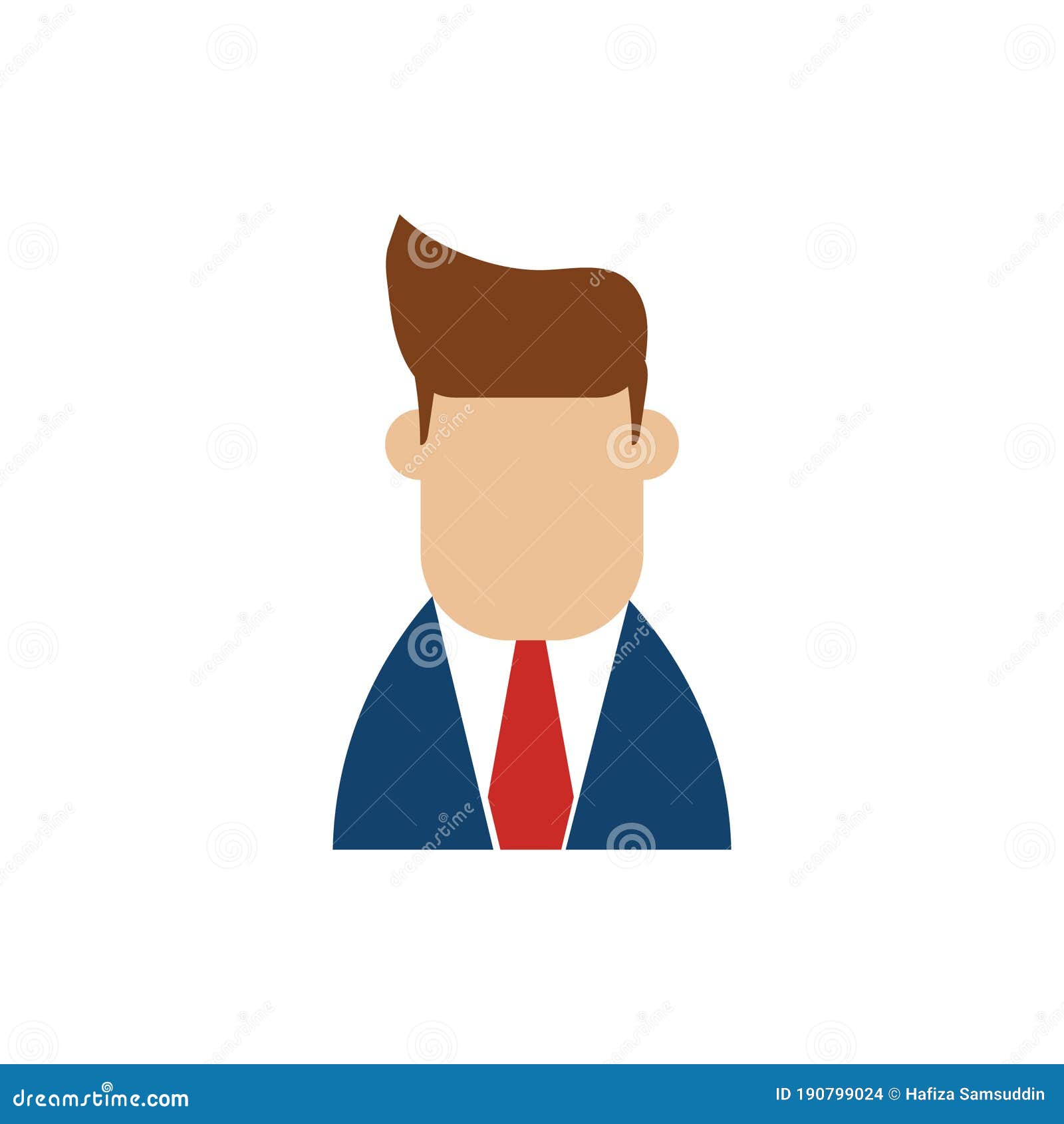 Politician. Vector Illustration Decorative Design Stock Vector ...