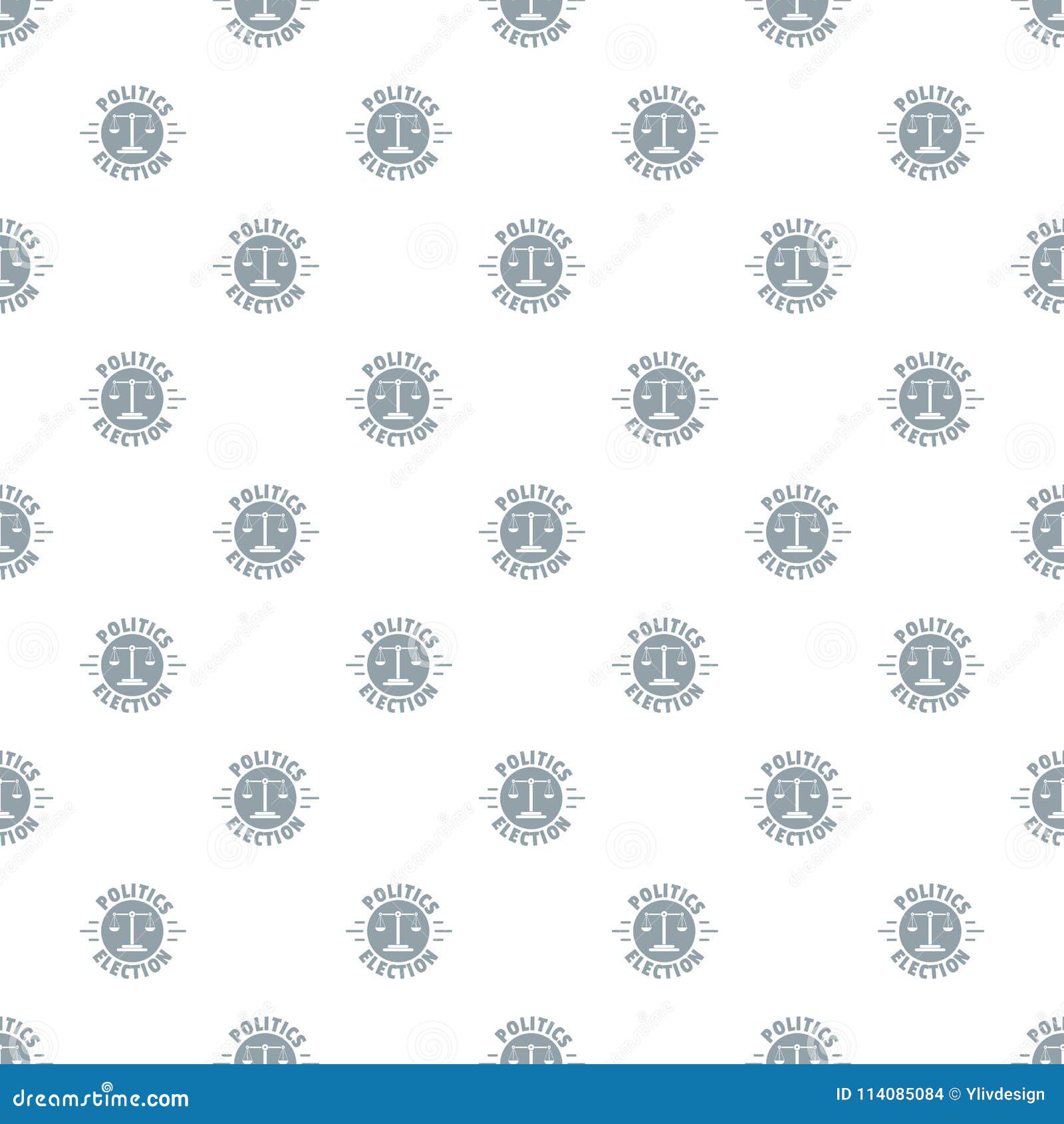 Politics Election Pattern Vector Seamless Stock Vector - Illustration ...