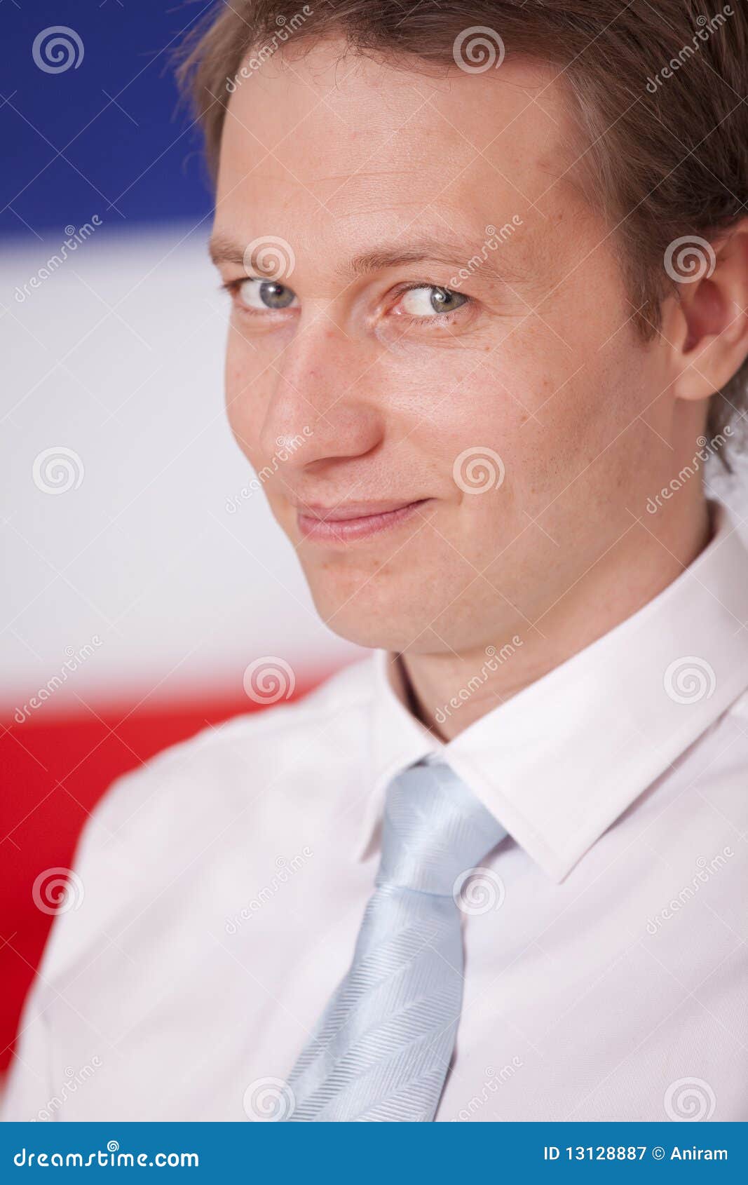 Politicus Over De Vlag Van Nederland Stock Afbeelding - Image of ...