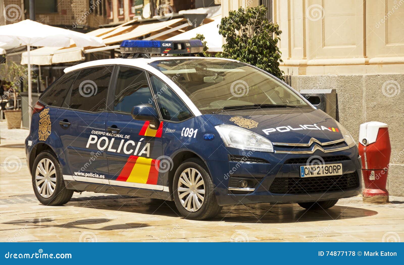 Polizia nazionale spagnola fotografia stock editoriale. Immagine di ...