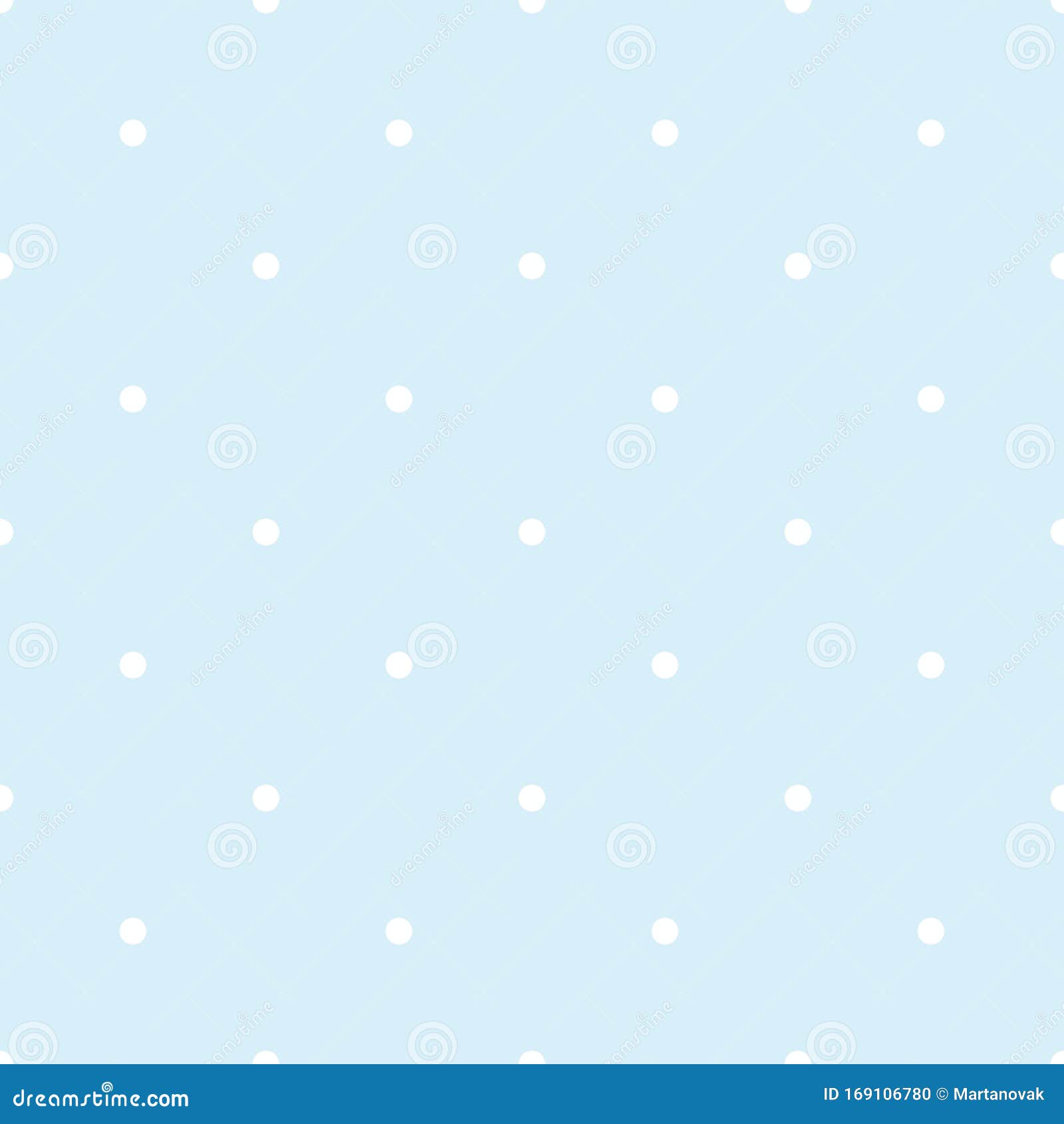 Polka dot blue pattern. stock vector. Illustration of light - 169106780
